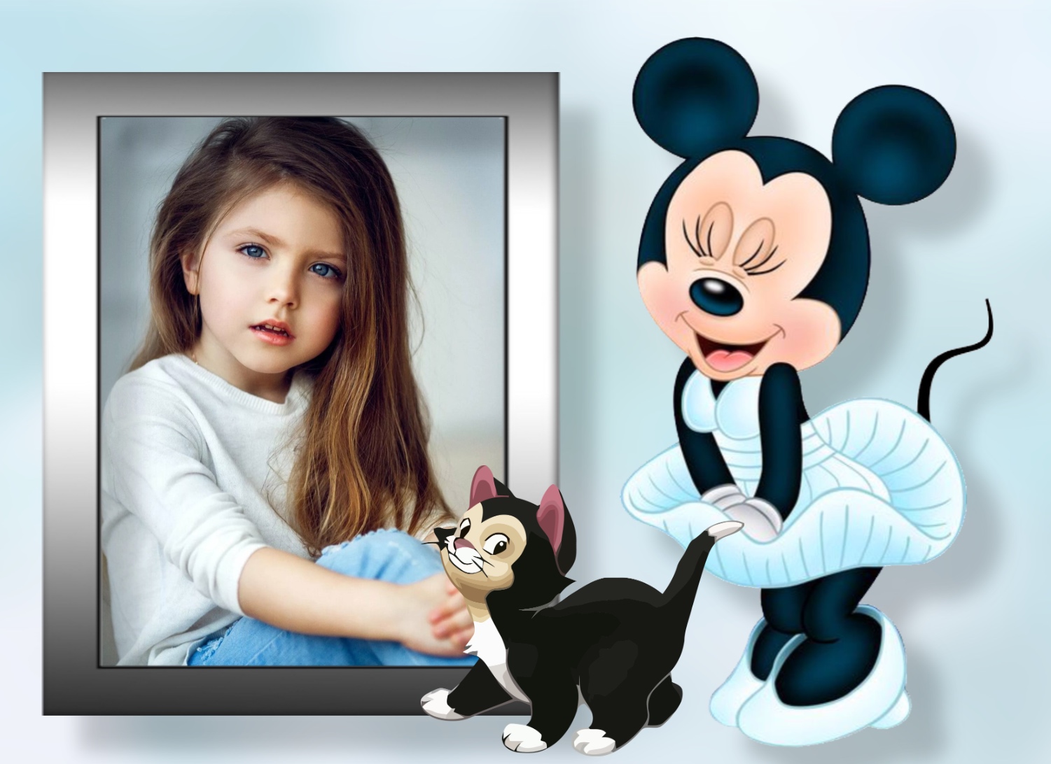 Nette's Cartoon Kids Frame🤡 - Cartoon Kids Kids Photo Frame Nette ...