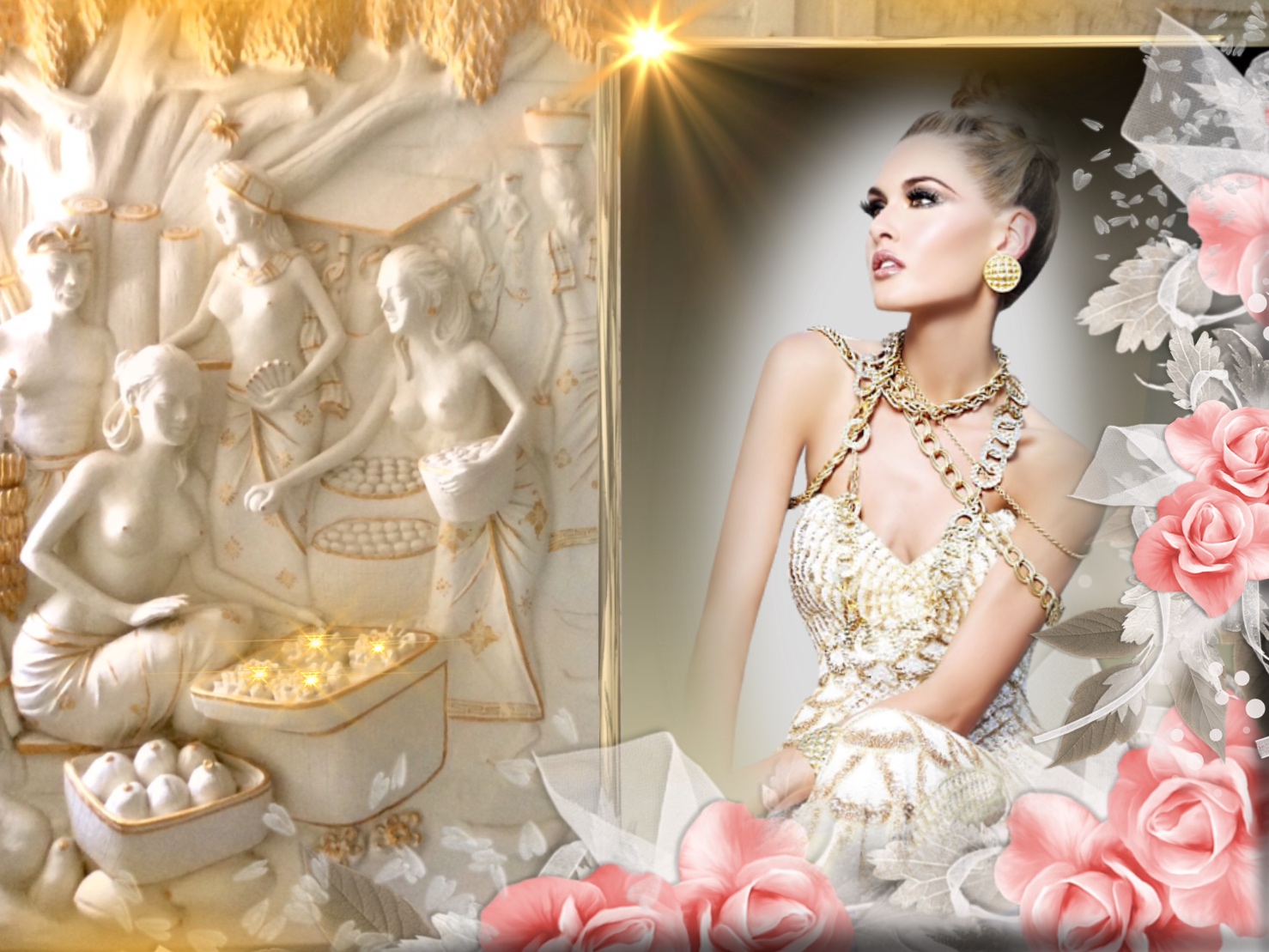 Wienie Coppen's Love romance - exotic frame portrait - exotic frame ...