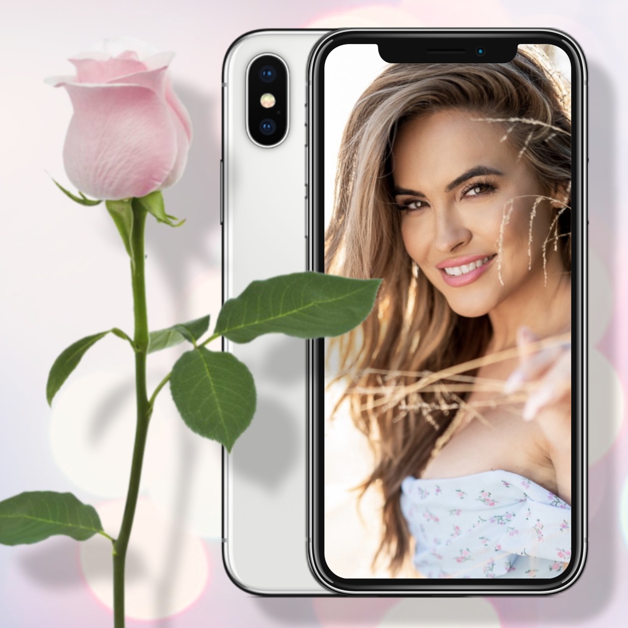 Jezebel64's Electronics 📱 - Cell Phone Jezebel64 Pink Rose Portrait ...