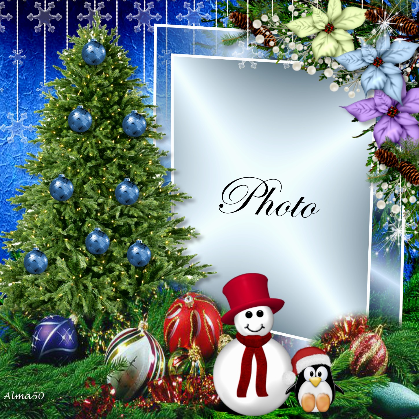 alma50's Christma Frames - 2010 December - Happy Holidays to all ...