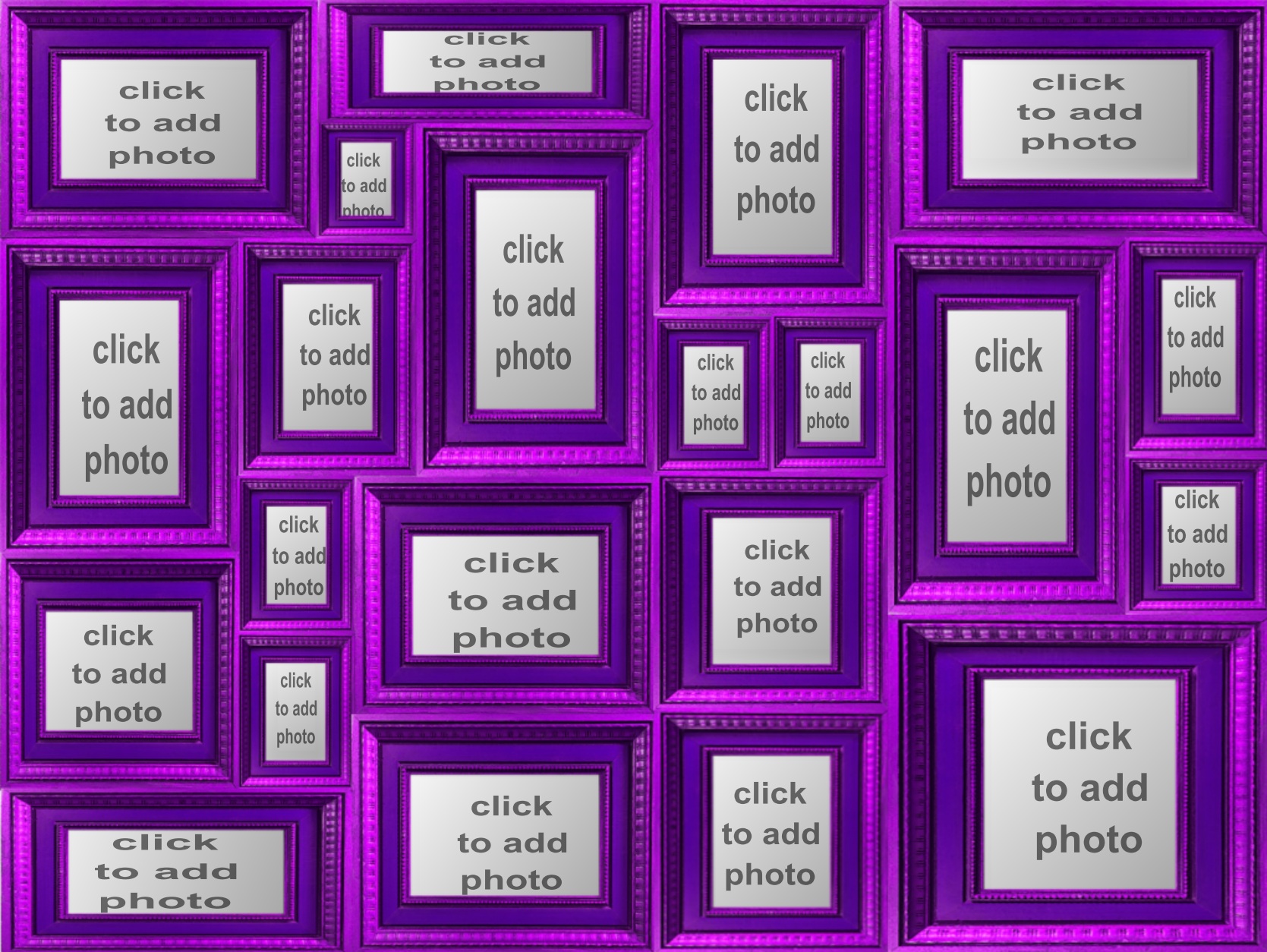 blauweisser's Picture Frames - 2013 June - great purple frame ...
