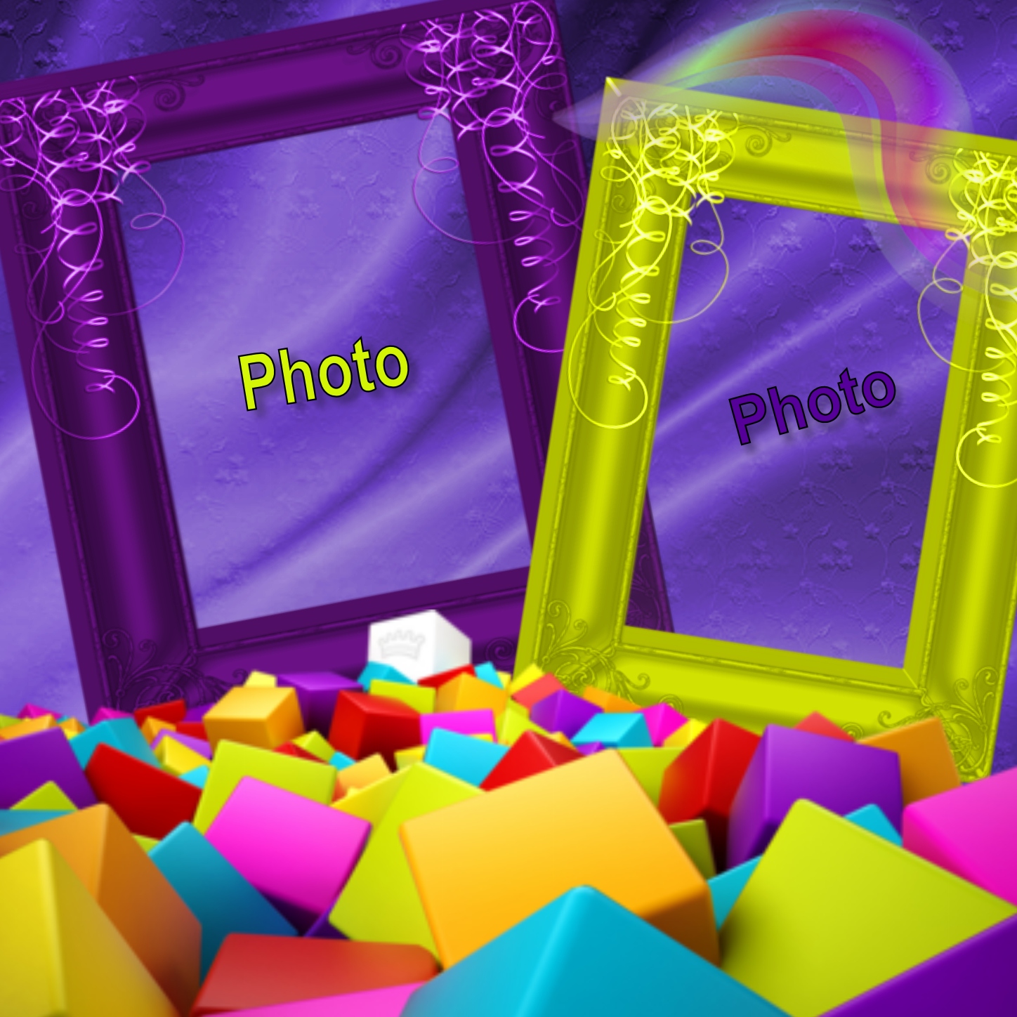 TAMMYBRANTLEY's Facebook Profile Cover Frames - 2013 November - Neon ...