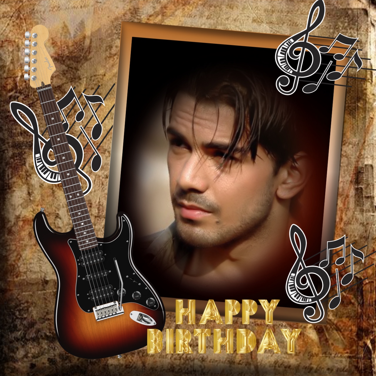 Wienie Coppen's Happy Birthday Male - guitar happybirthday male ...