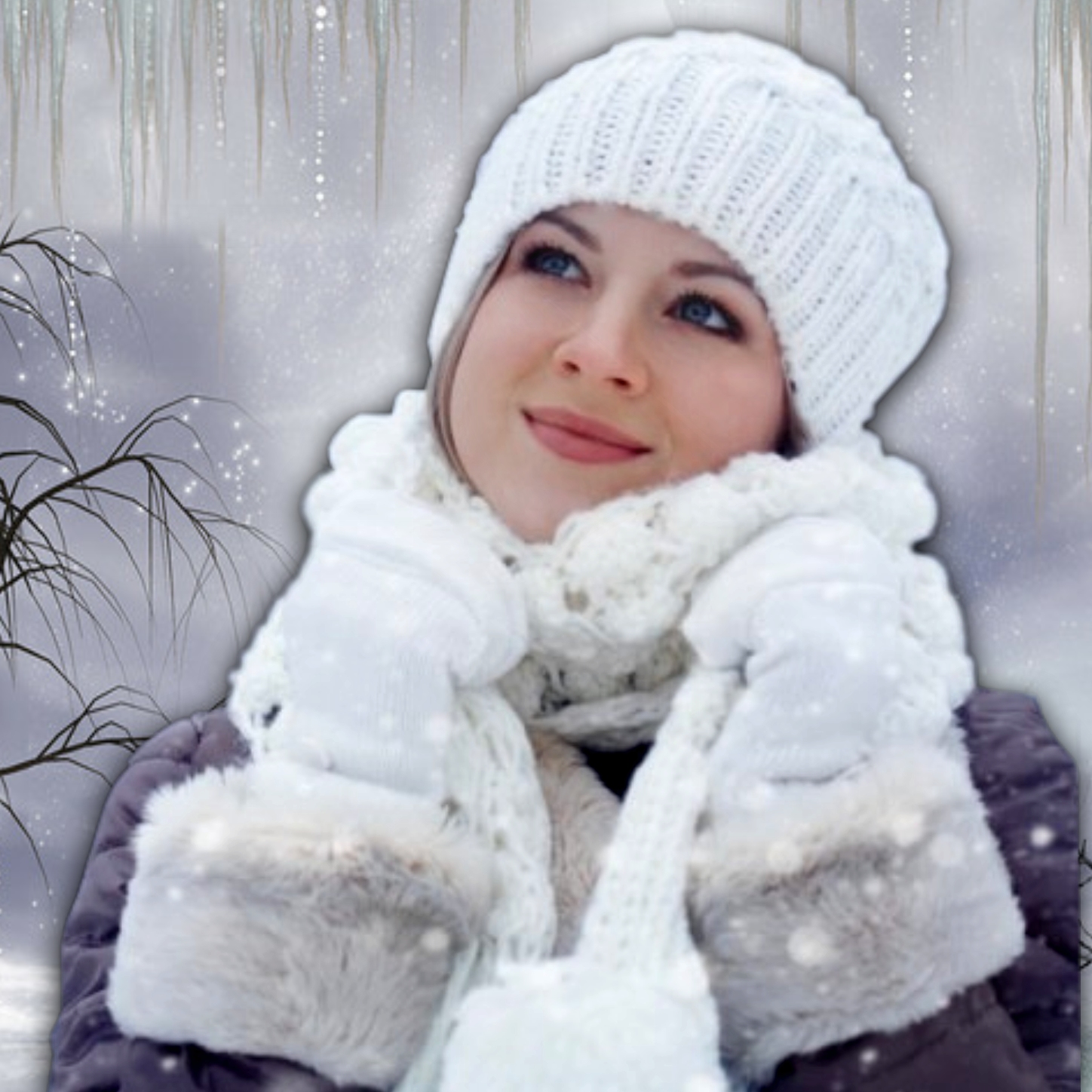 lissy's Face Cut-Out Frames - 2017 November - lissy-Winter girl ...