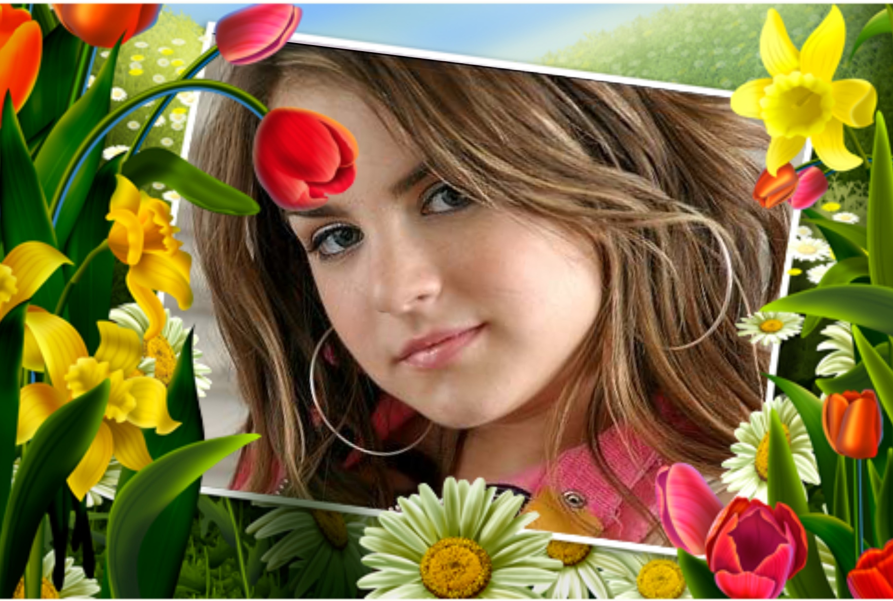 kakoi's Picture Frames - 2008 July - Cute Flower Frame - Cute Flower ...