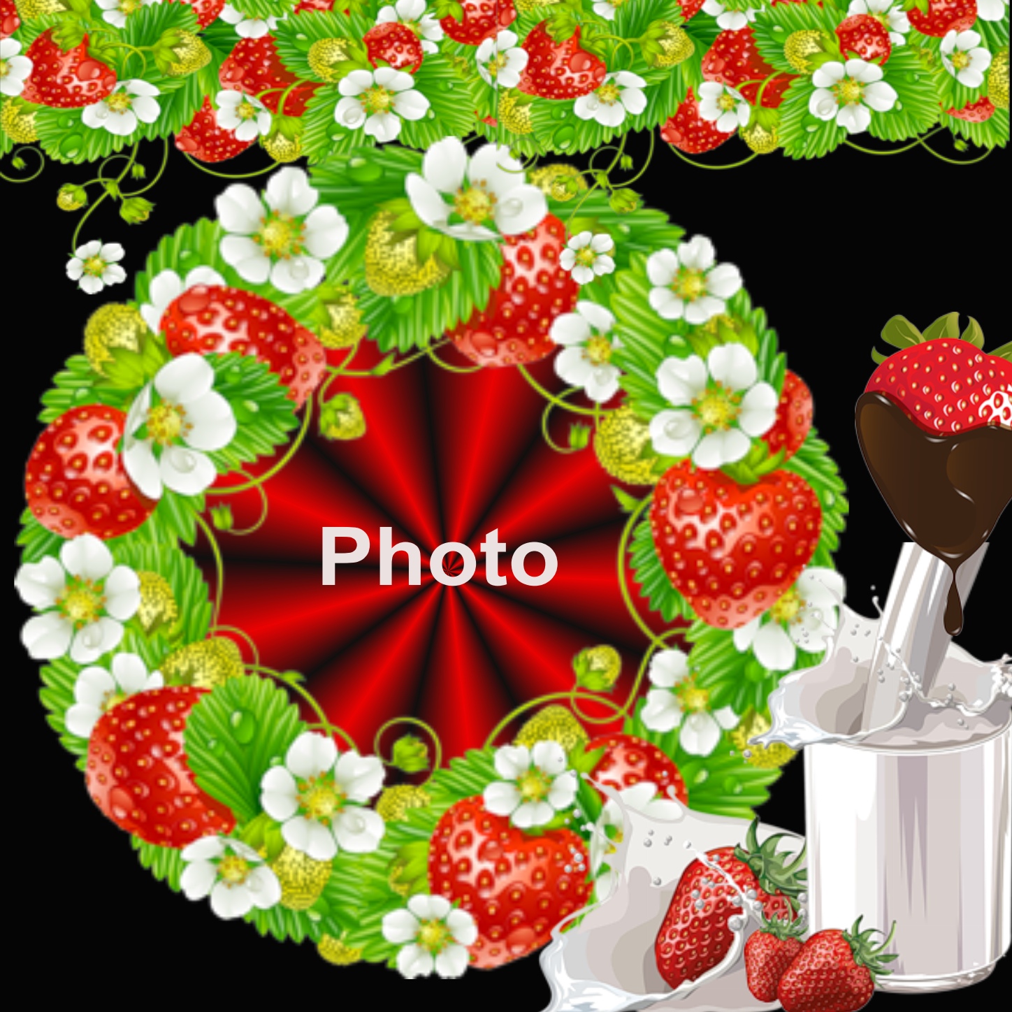 TAMMYBRANTLEY's Picture Frames - 2013 March - strawberries and cream ...