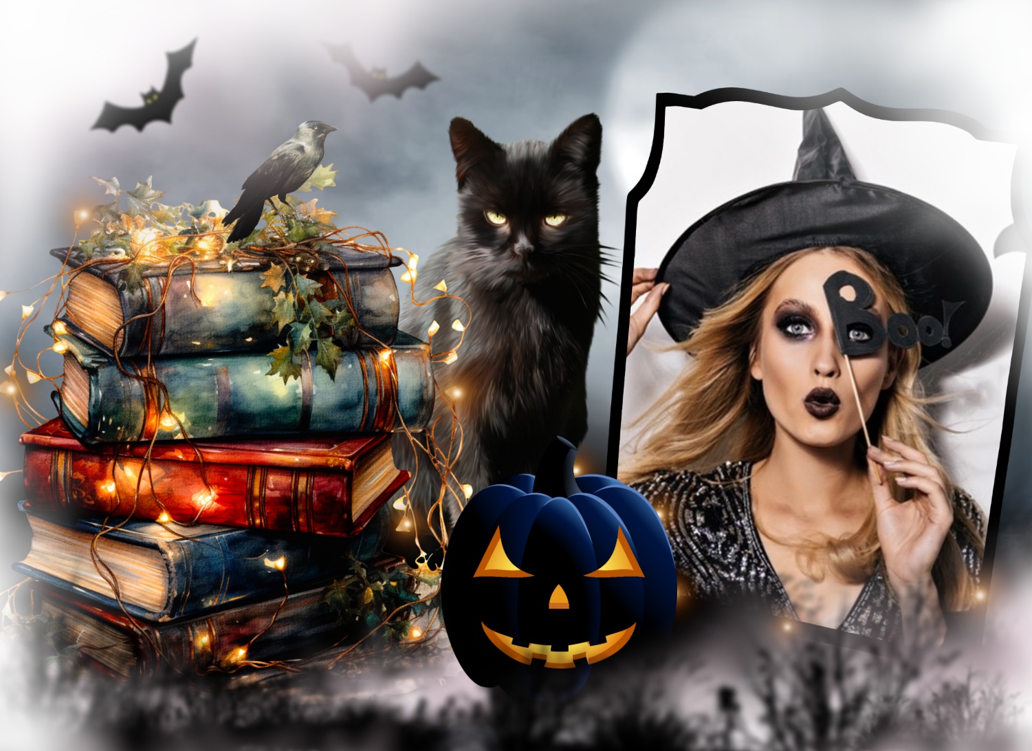 Elizabeth's HALLOWEEN 🎃 1/2 - Halloween Halloween Books Halloween Cat ...