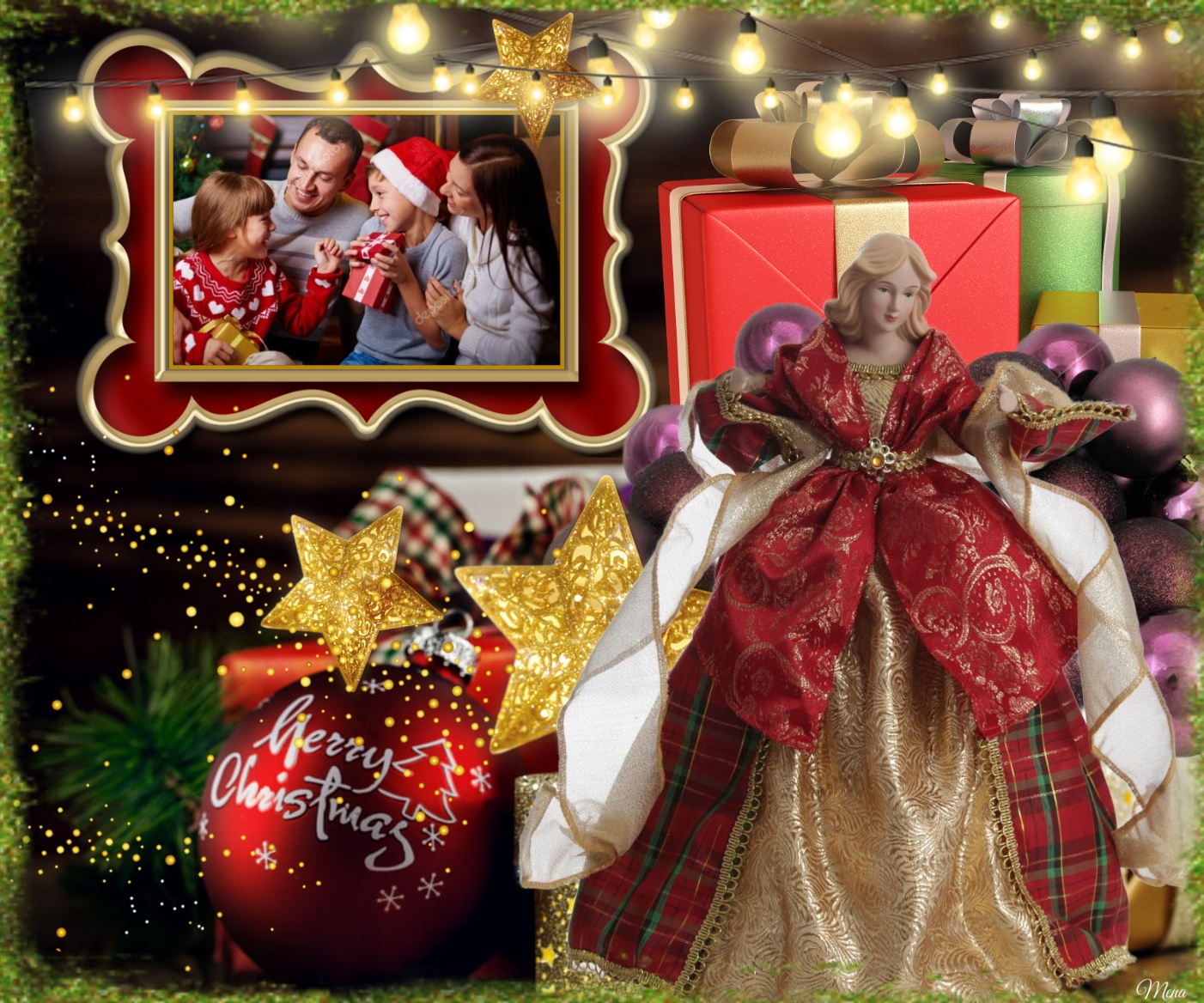 Mena's Christmas Frames / Molduras De Natal - Mena Christmas Frames ...