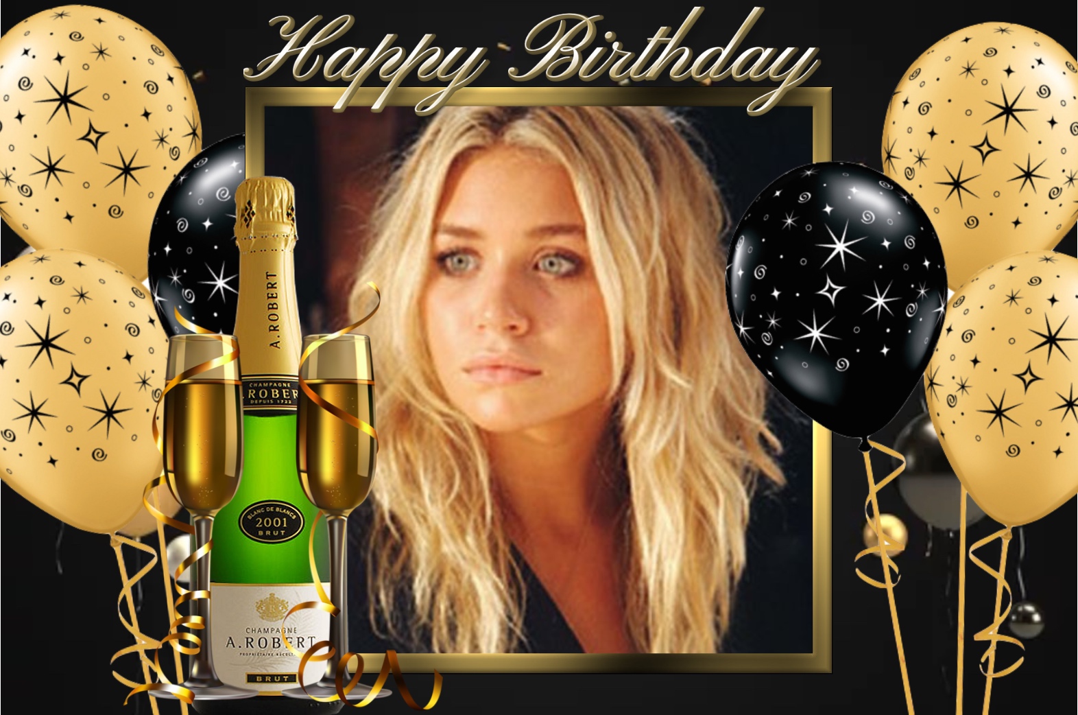 Nette's Birthday / congratulations Frame 🎉🎁 - Happy Birthday Birthday ...