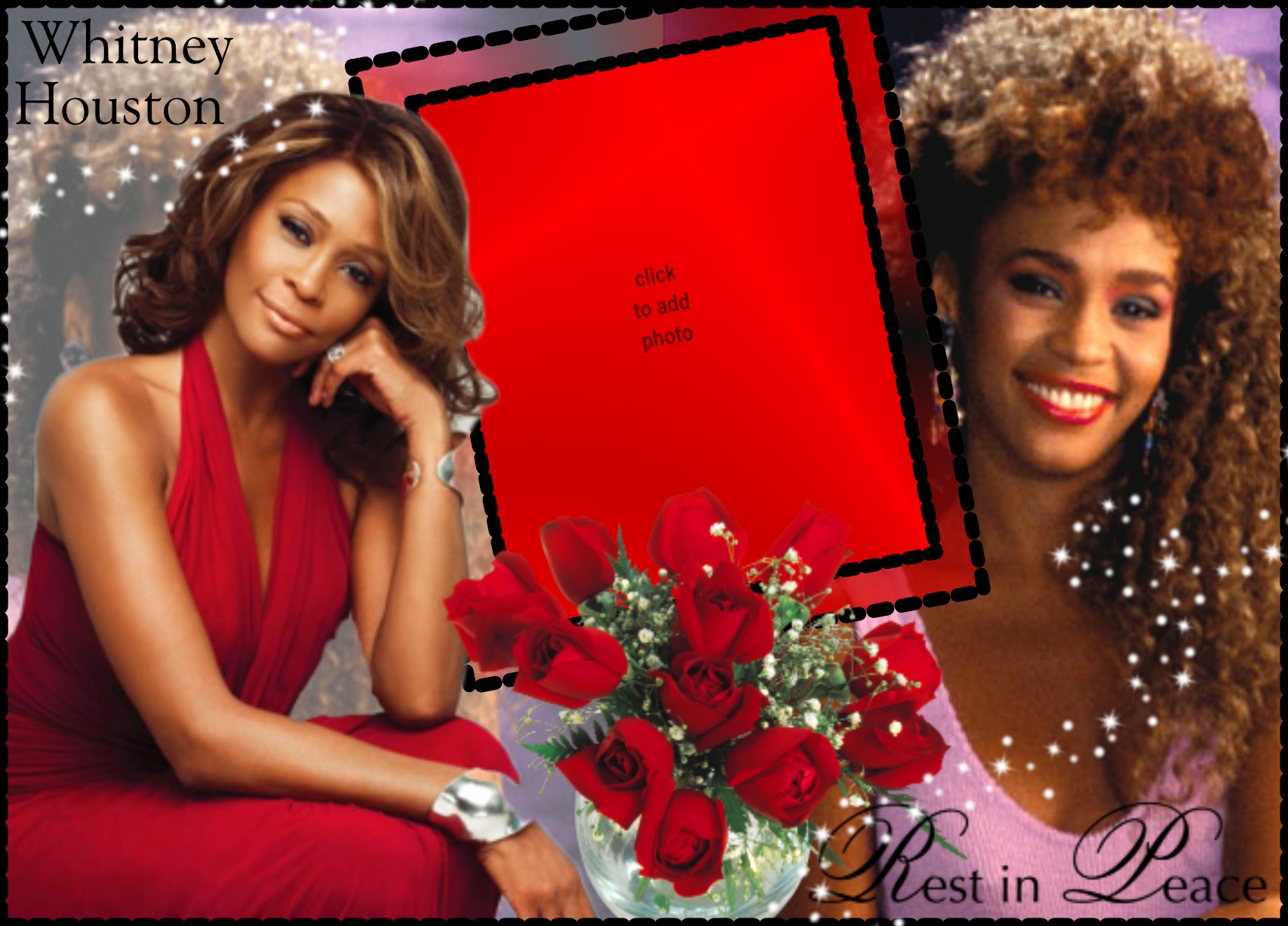 Sinnlich's Celebrity Frames - Whitney Houston - Whitney Houston Soul ...