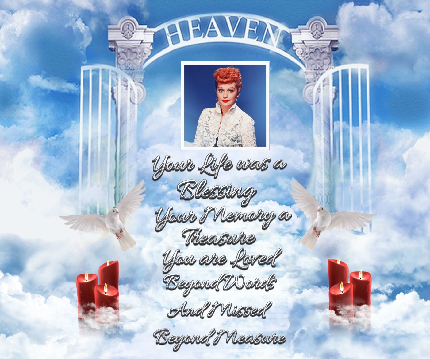 pussycatlady22's In Memory Of... Frames - 2018 February - In Loving ...