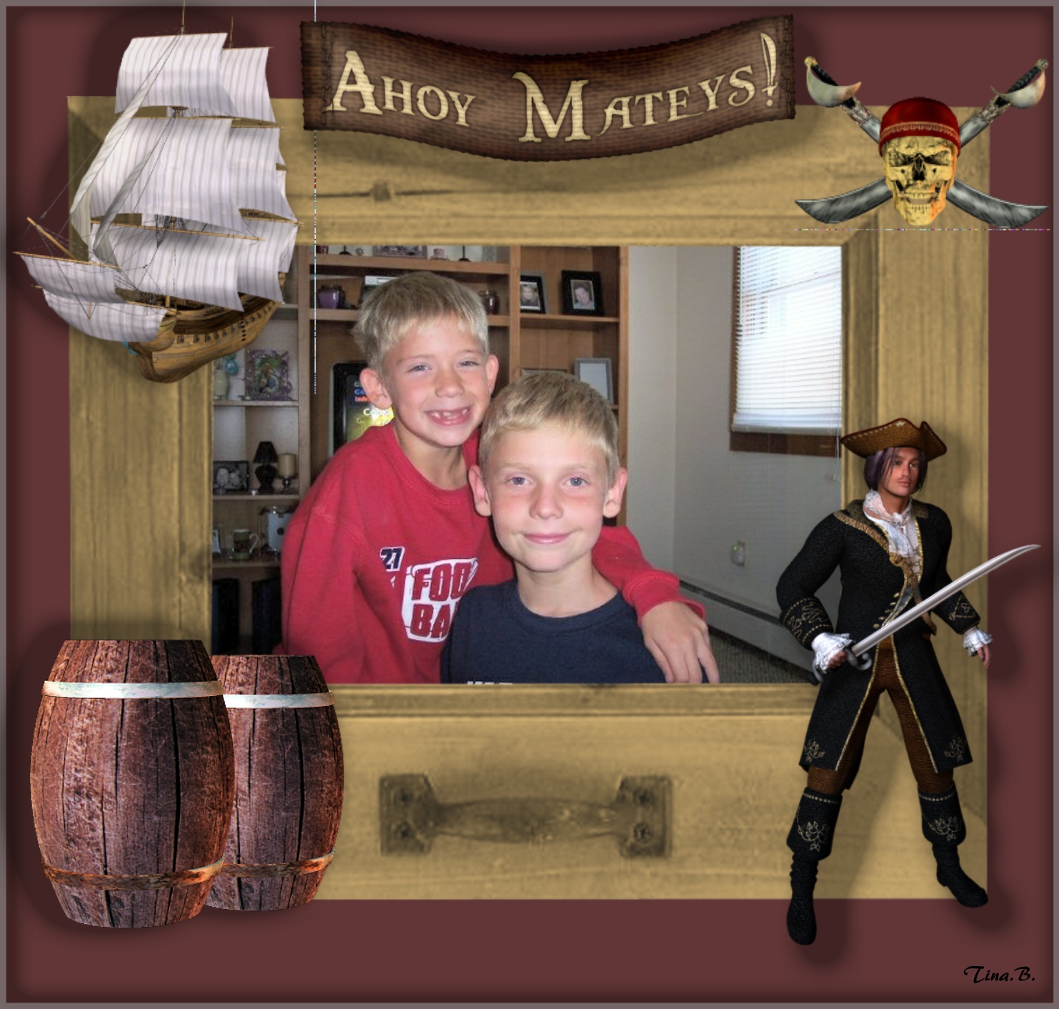 tinausagirl2's Scrapbook Frames - 2009 October - 2009 December - B ...