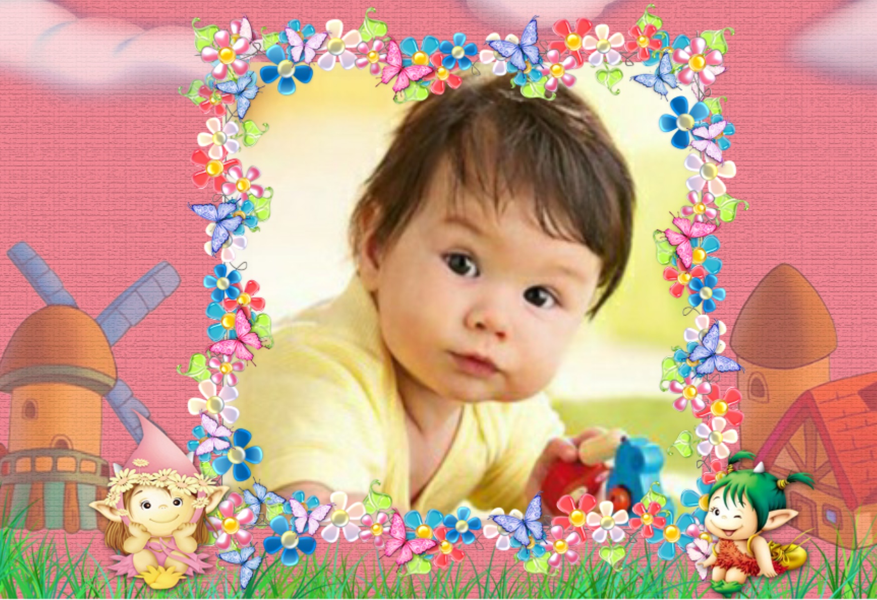 nuci4you's Babie Frames - 2009 October - elves elves kids baby Nuci4you ...