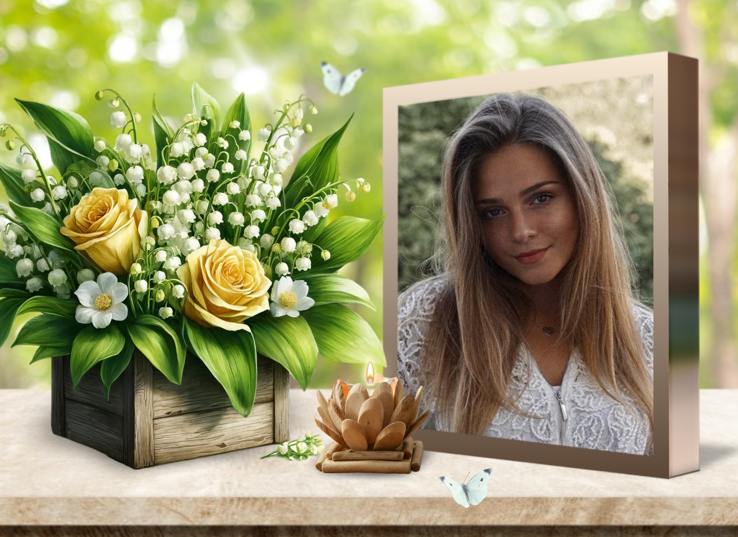 Elizabeth's SUMMER 😎 - Summer Summer Florals Yellow Rose - Summer ...