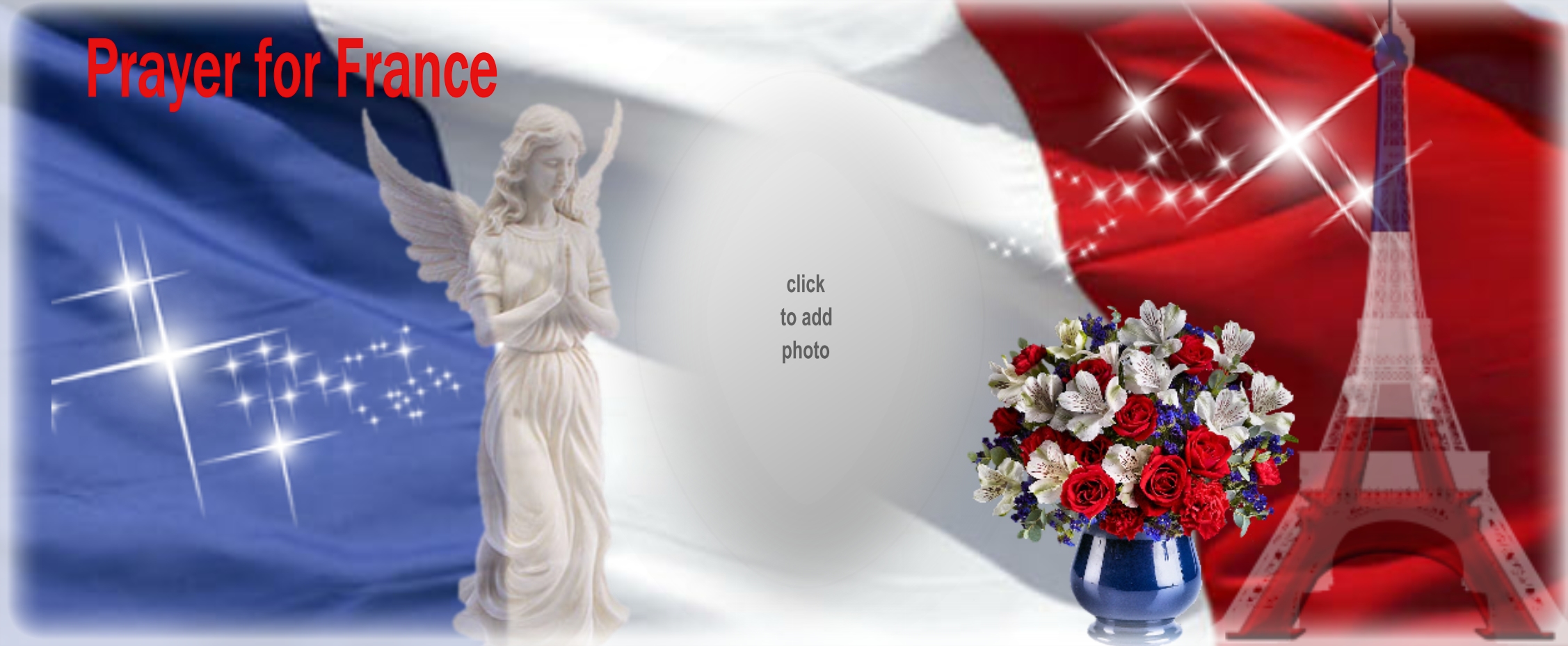 Sinnlich's In Memory Of... Frames - France - France - Prayer for France ...