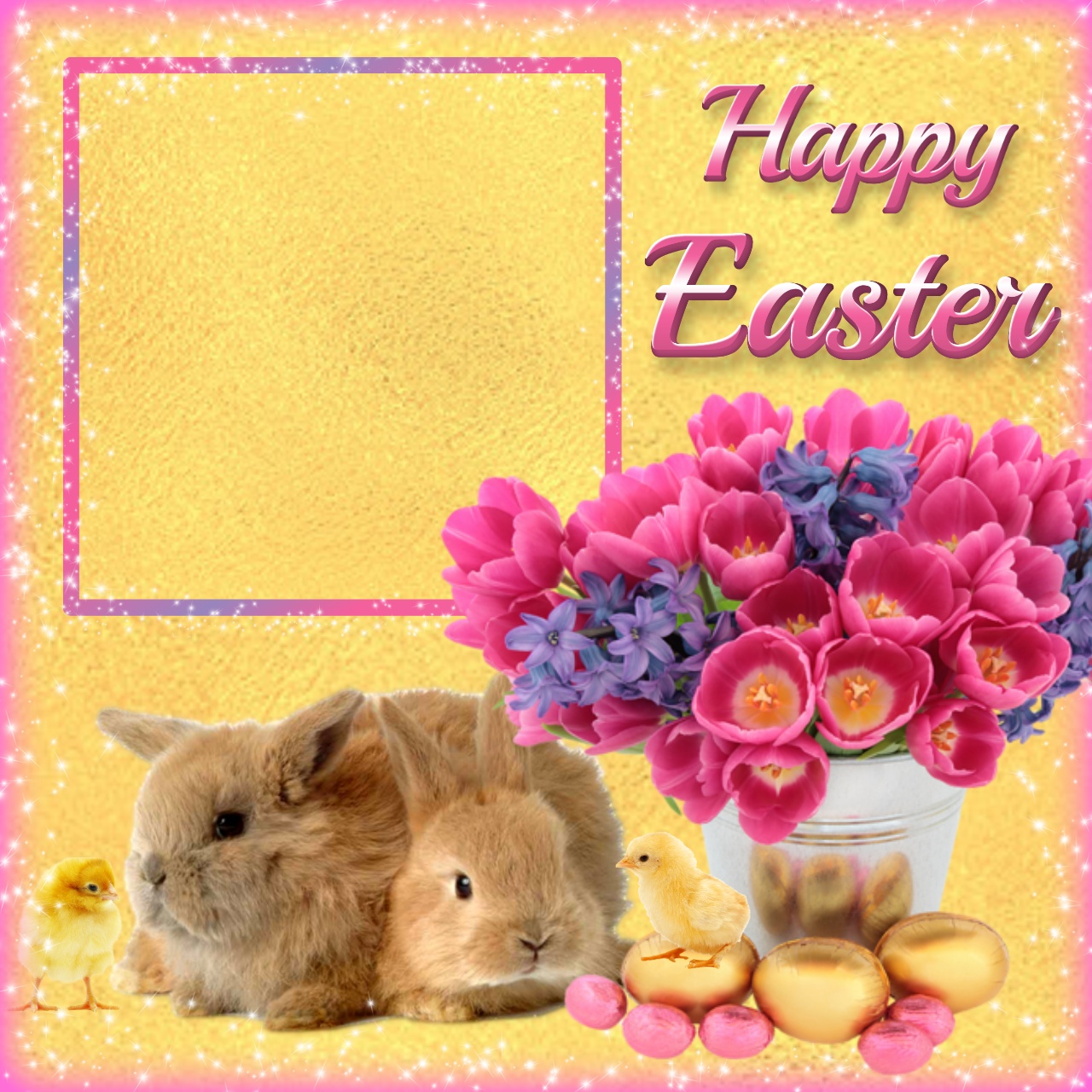 Sinnlich's Easter Sunday Frames - 2019 - Bunnies Sinnlich Easter Sunday Happy Easter Spring ...
