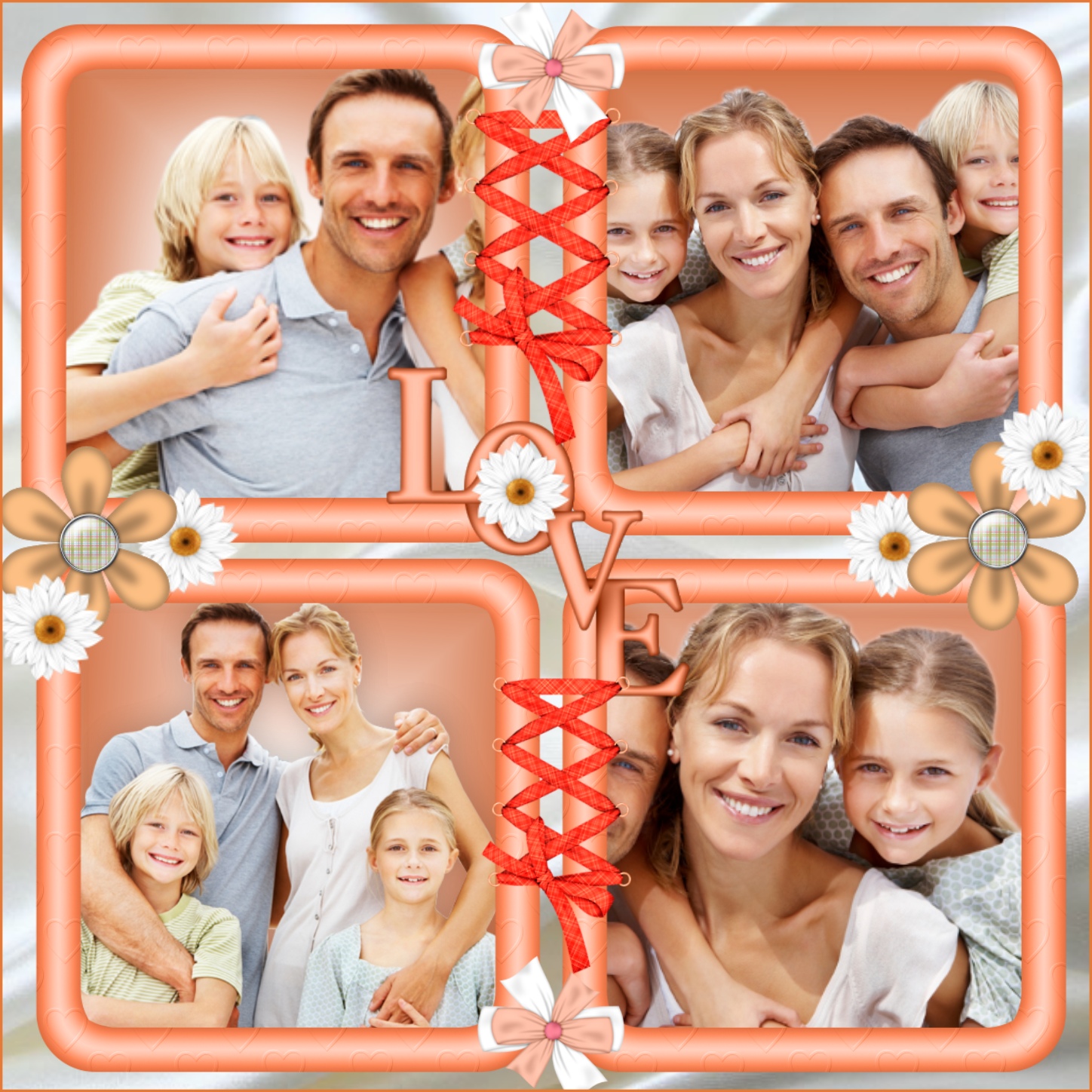 Nette's FamilyFrame Friends Frame - Family Ties NetteMy Family Frame ...
