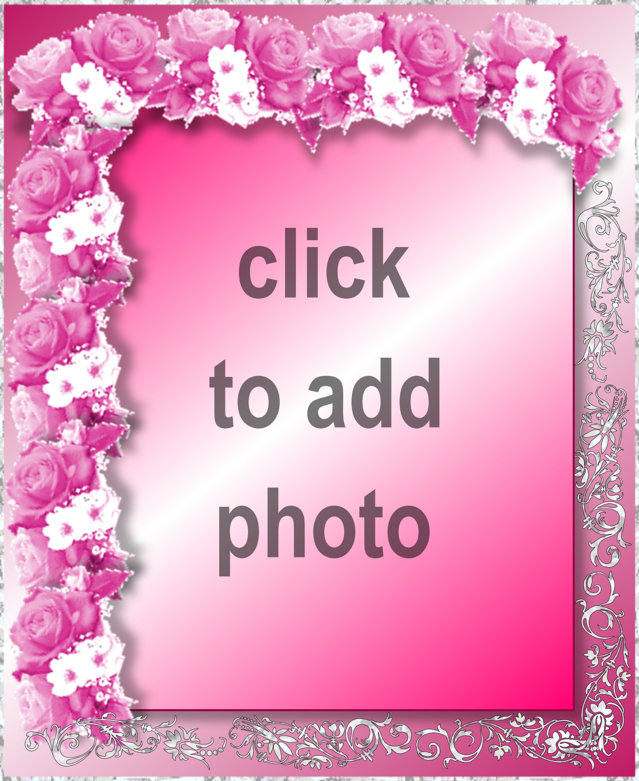 ZingerBug's Picture Frames - 2009 February - Pink Roses Zinger Bug ...