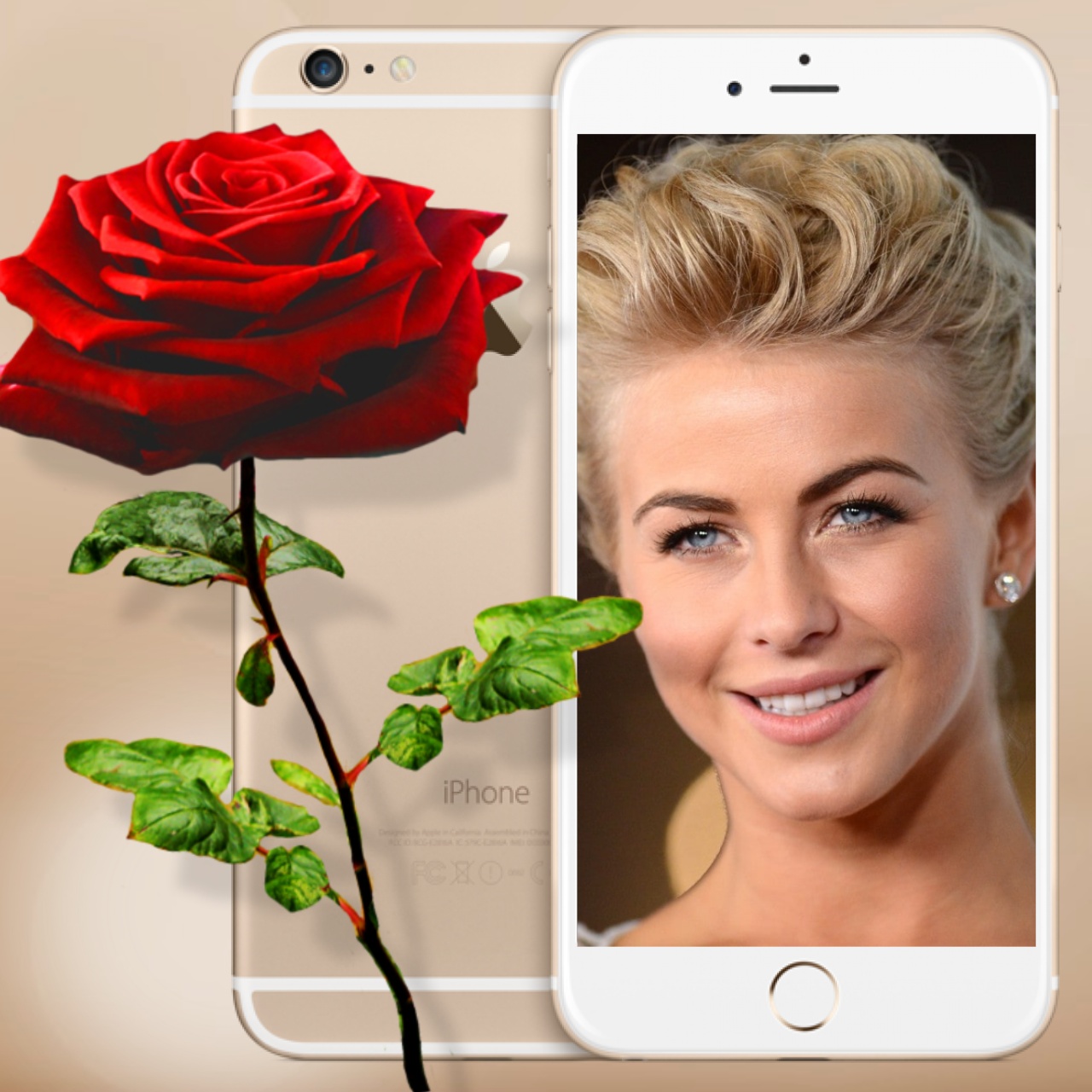 Jezebel64's Electronics 📱 - Cell Phone Red Rose Jezebel64 Portrait Have ...