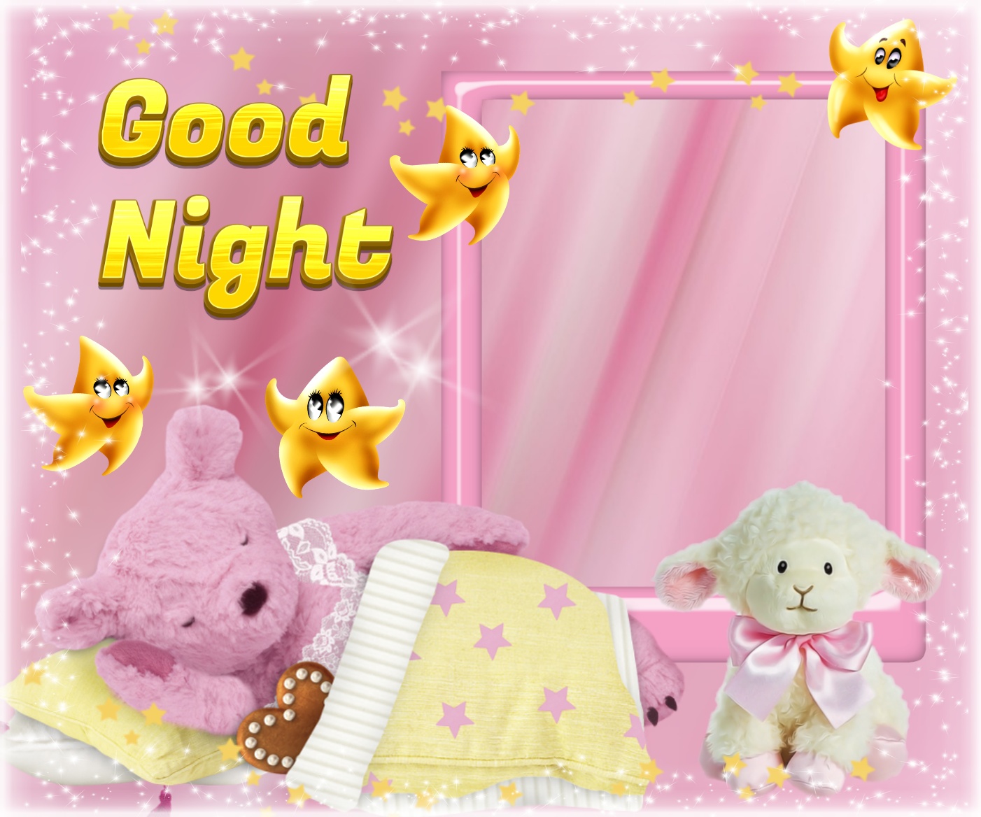 Sinnlich's Good Evening + Good Night Frames - 2023 - Pink Teddy ...