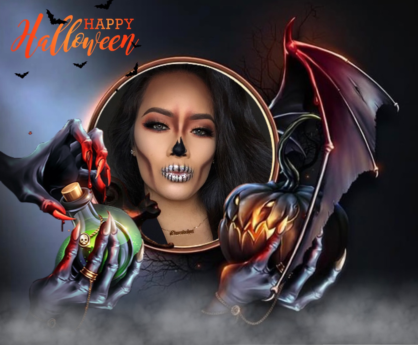 Nette's Halloween Frames - Halloween Spooky Nette - Halloween Spooky Nette