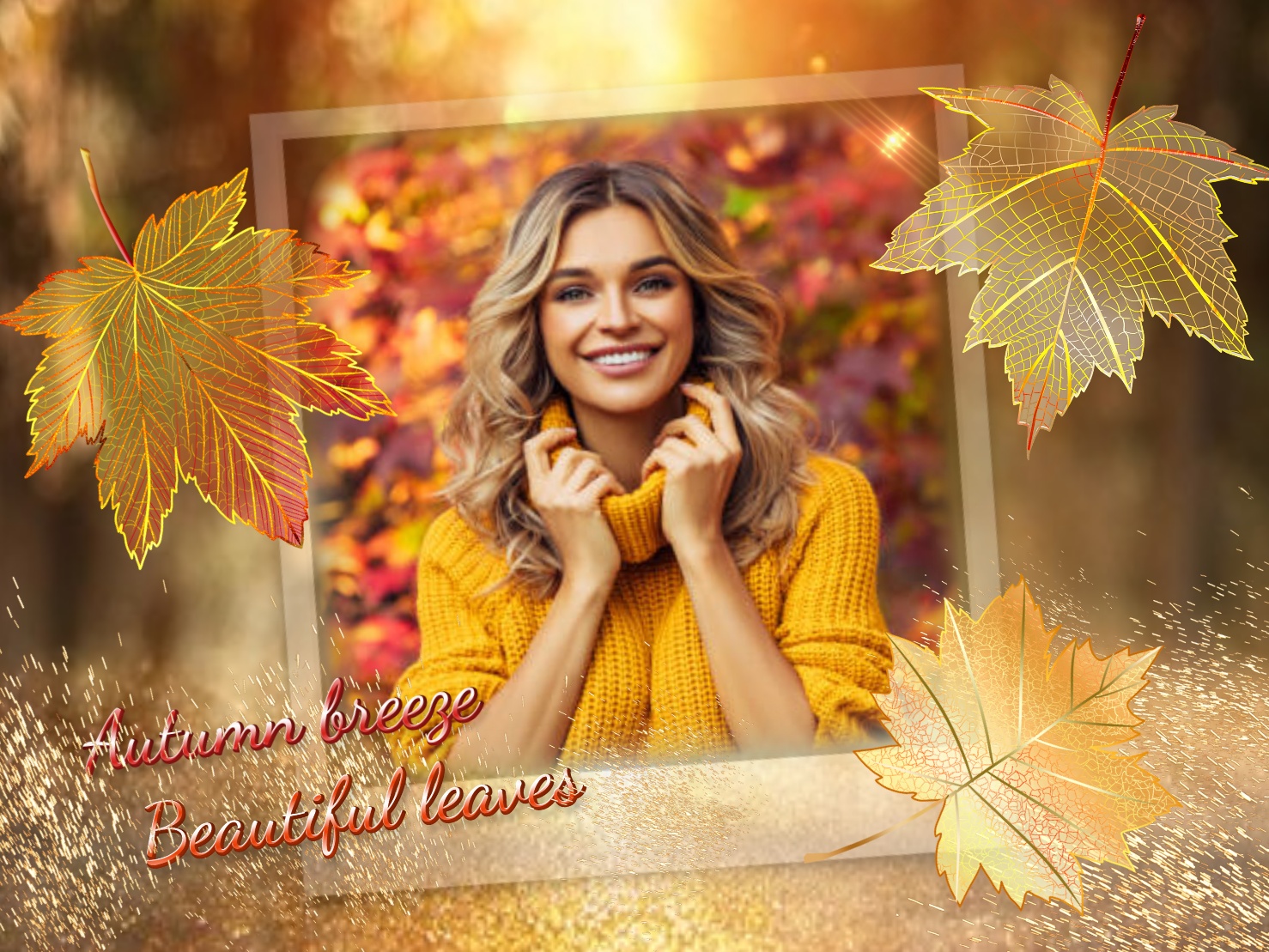 Elizabeth's AUTUMN/FALL 🍁 1/2 - Autumn Fall Falling Leaves Elizabeth - Autumn Fall Falling ...