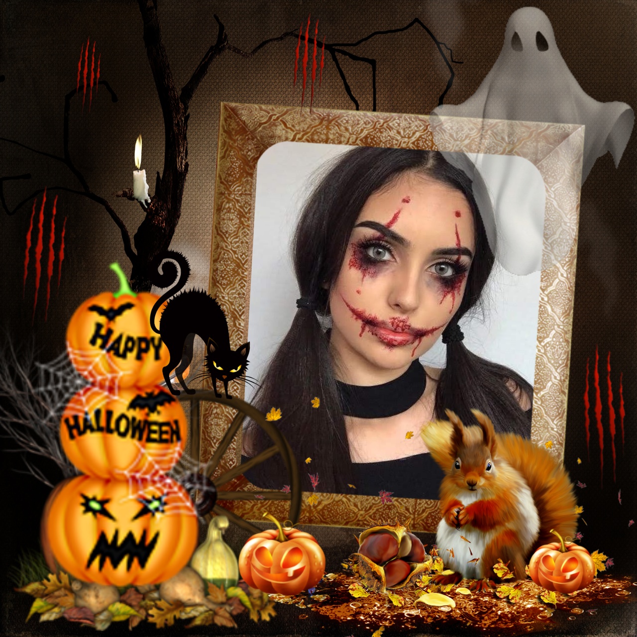 Nette's Halloween Frames - Halloween Frames - Happy Halloween Halloween ...