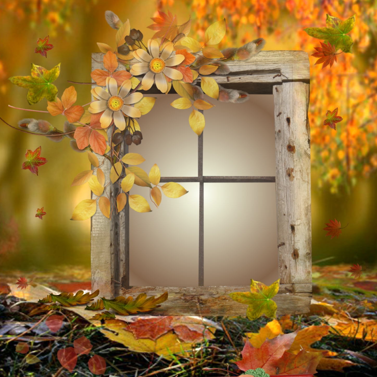 Emily50's Fall Frames (Vintage) - AutumnBeautifulfall - AutumnBeautifulfall