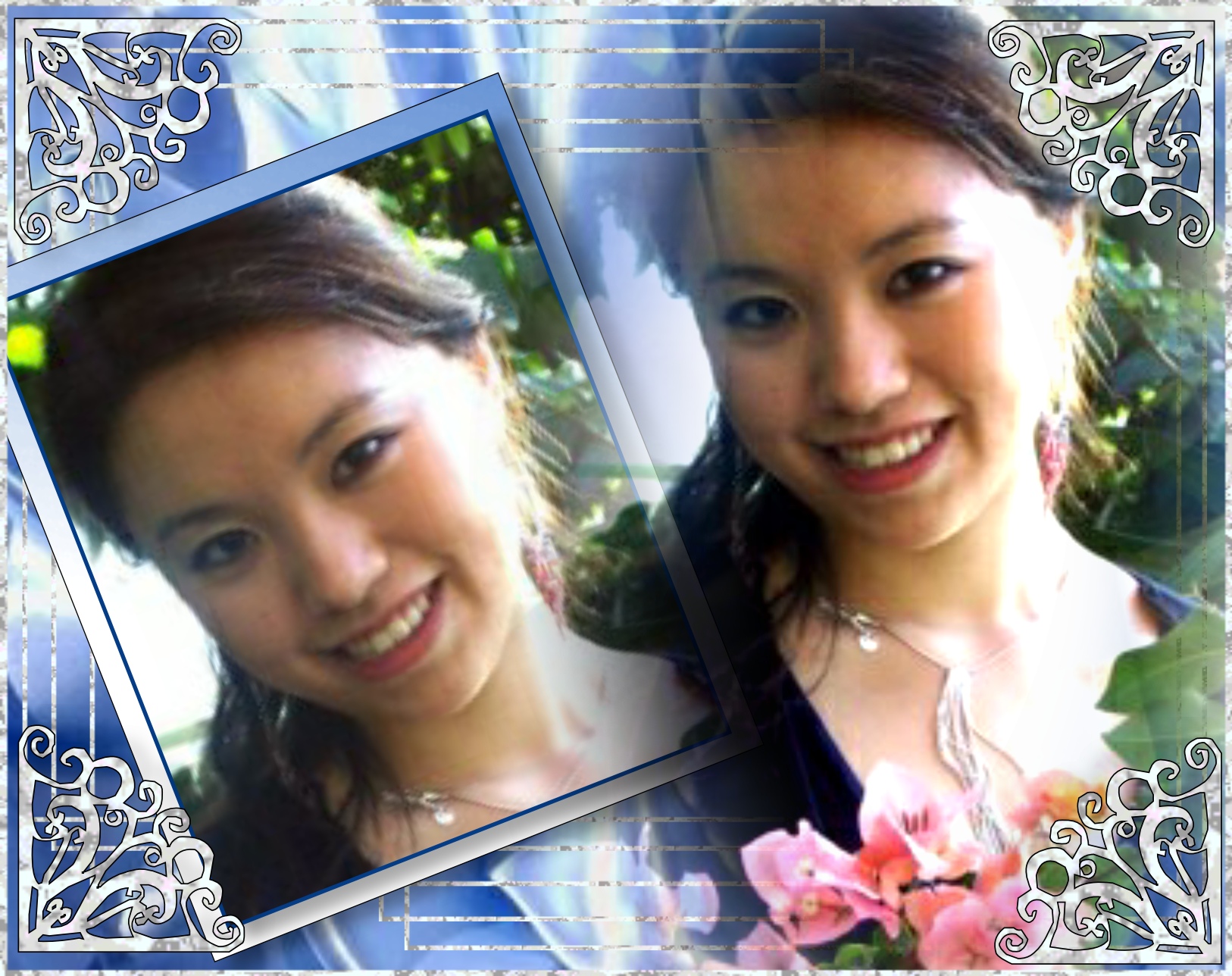 ZingerBug's Picture Frames - 2009 April - Pretty Blue Zinger Bug ...