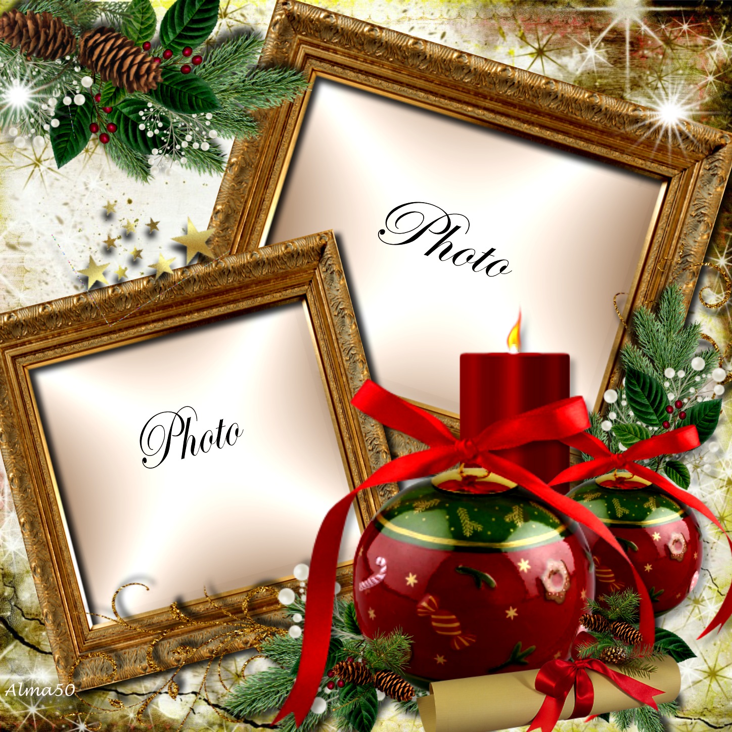alma50's Christma Frames - 2010 December - Christmas Frame Alma50 ...