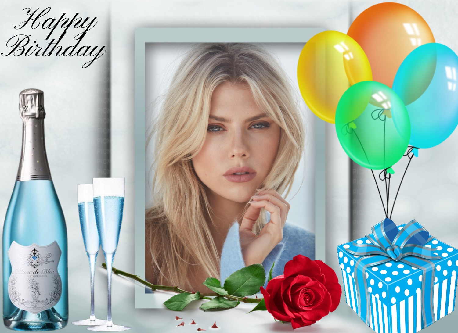 Nette's Birthday / congratulations Frame 🎉🎁 - Happy Birthday Birthday ...