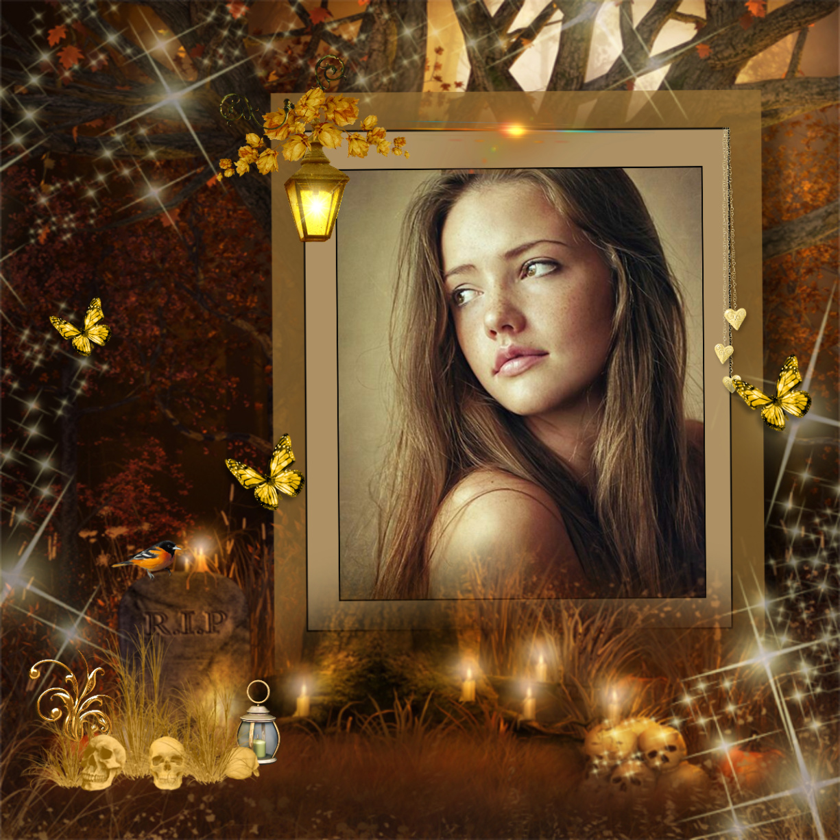 Nette's Goth, Punk and Emo Frames - 2018 - Steampunk Picture Frame ...