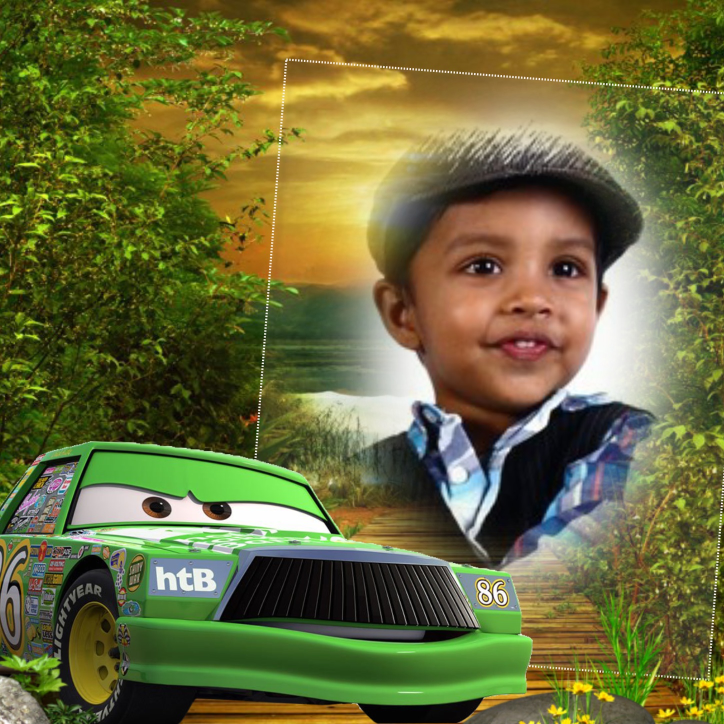 sonneedyta's Kids Playing and Laughing Frames - 2012 July - Disney Car ...