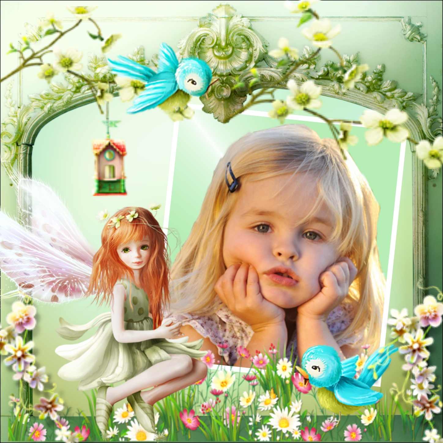 Nette's Kid Photo Frames🏄‍♀️🏂 - 2016 February - 2016 March - Fairy ...