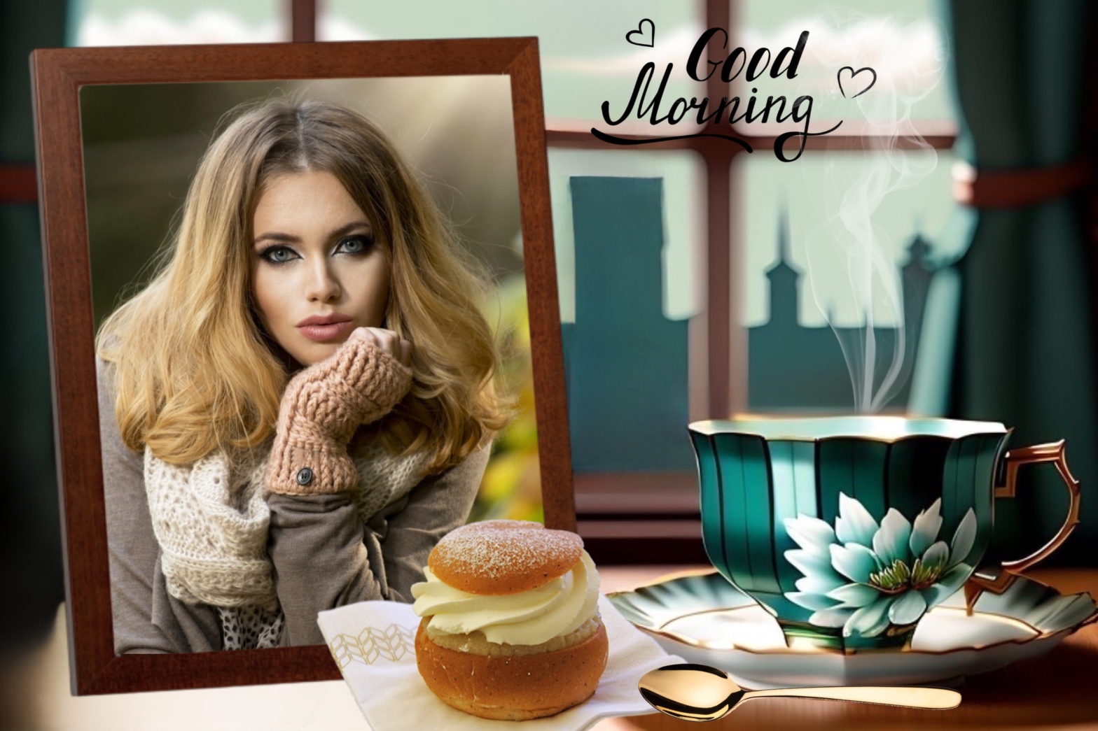Nette's Good Morning,GoodDay Frame - Good MorningCoffeeNette - Good ...