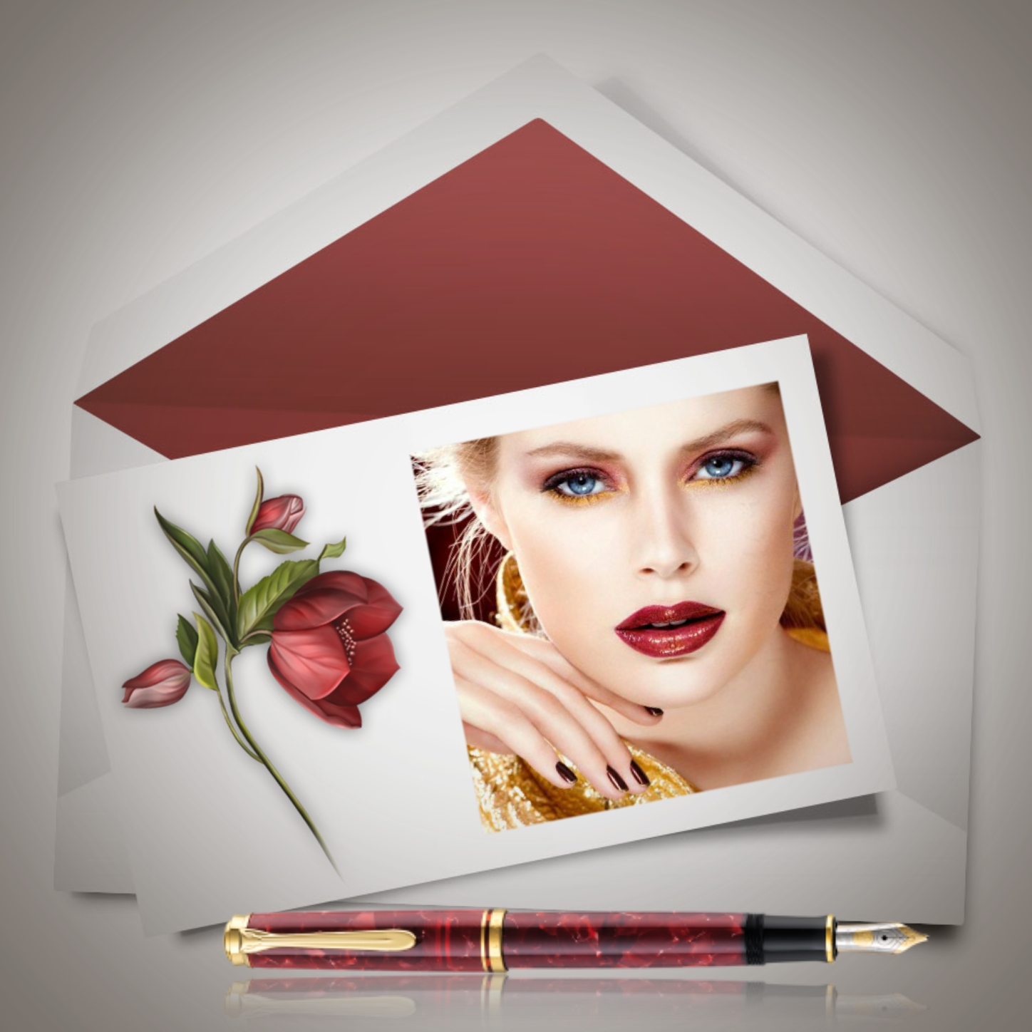 Jezebel64's Stationery - Jezebel64 show Some Love Letter Frames ...