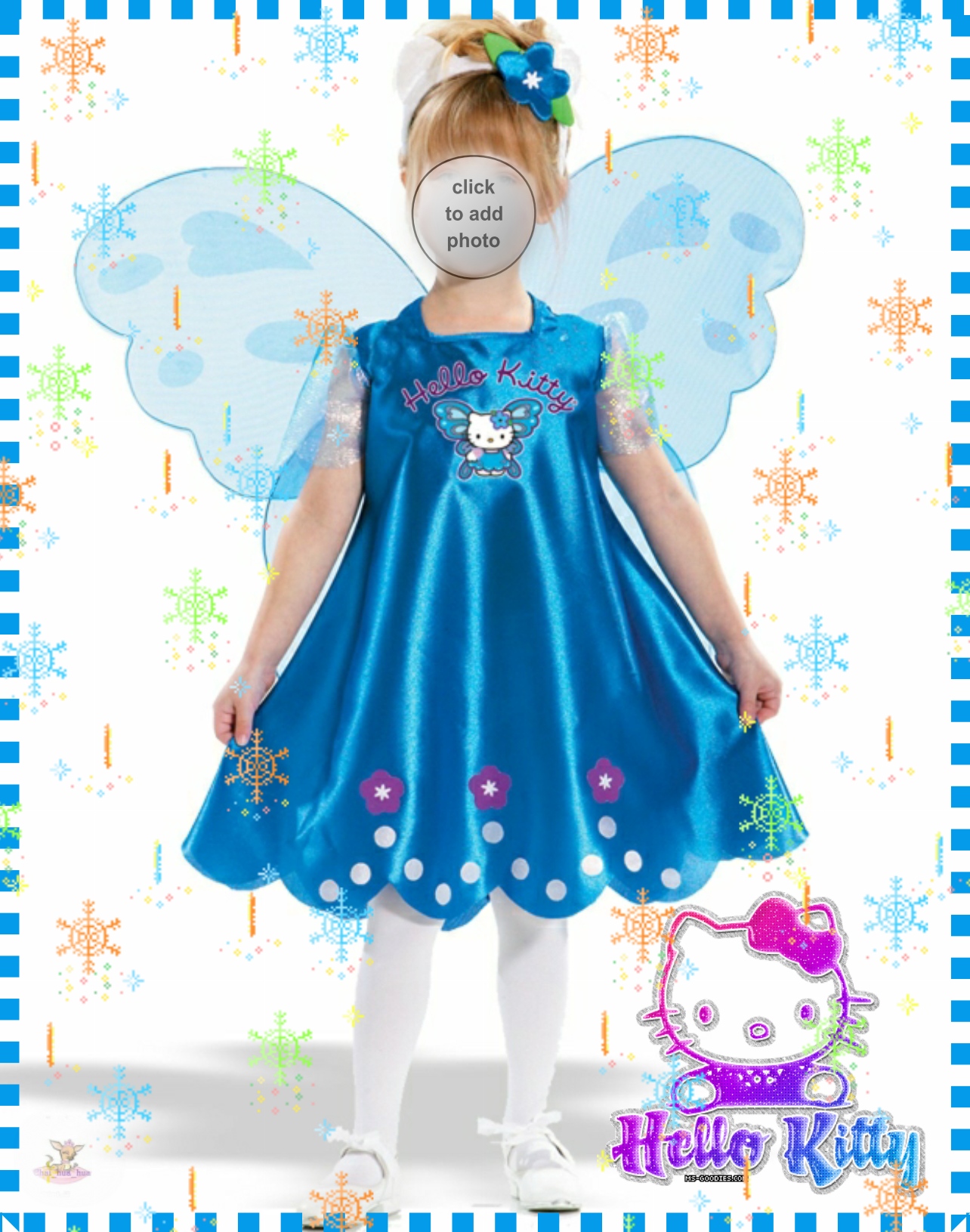 Chai_hua_hua's Face Cut-Out Frames - 2008 - 2009 February - Hello Kitty ...