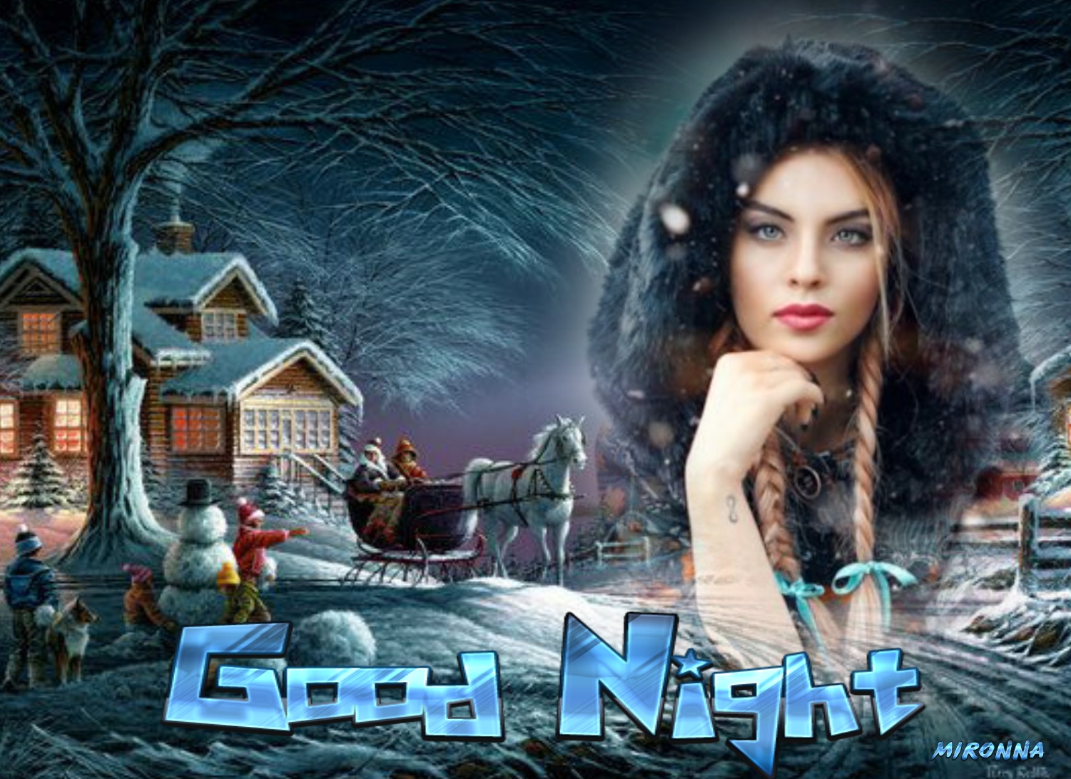 MIRONNA's Good Morning, Good Night - Good Night Winter - Good Night Winter