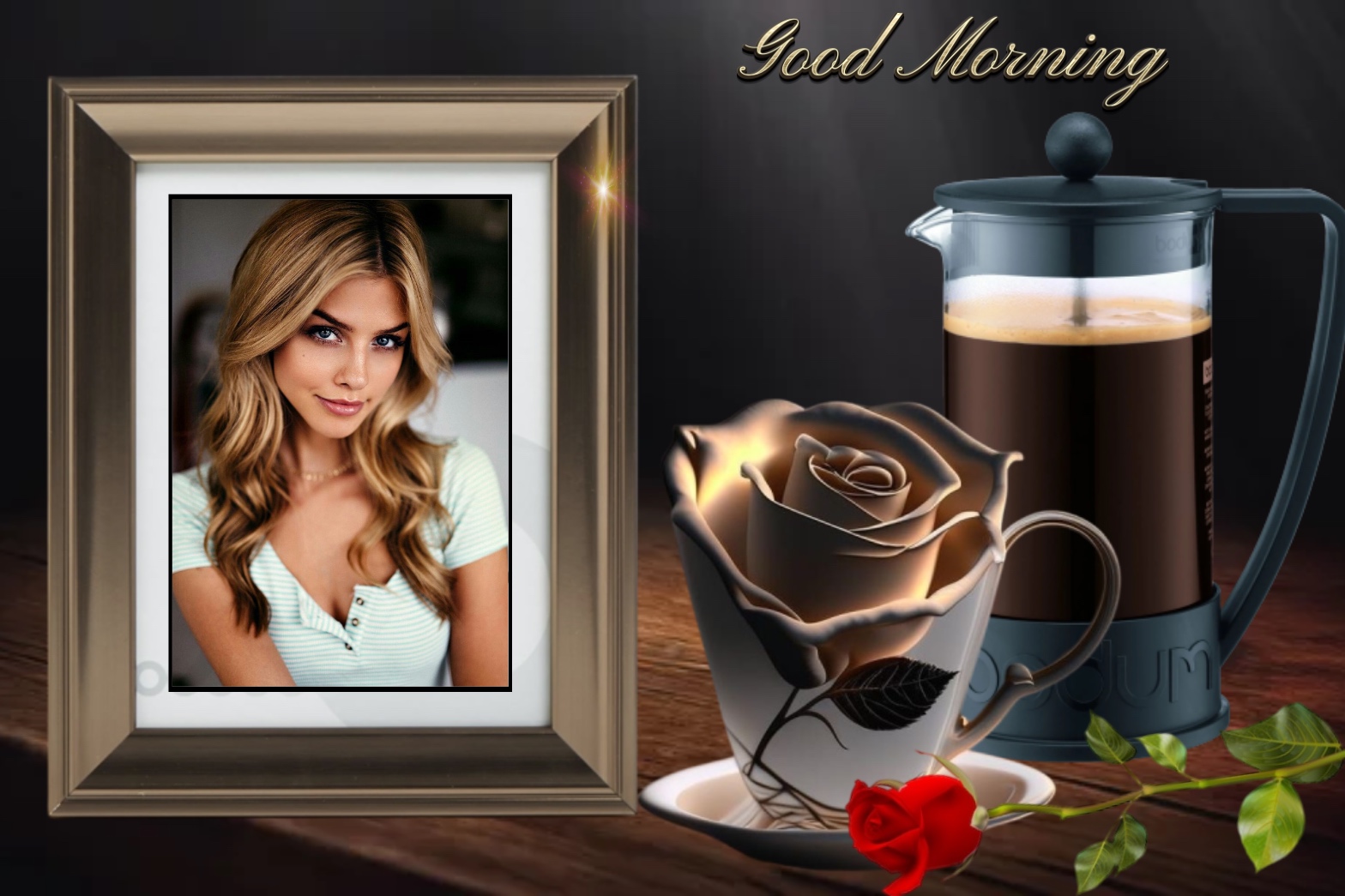 Nette's Good Morning,GoodDay Frame - Good MorningCoffeeNette - Good ...