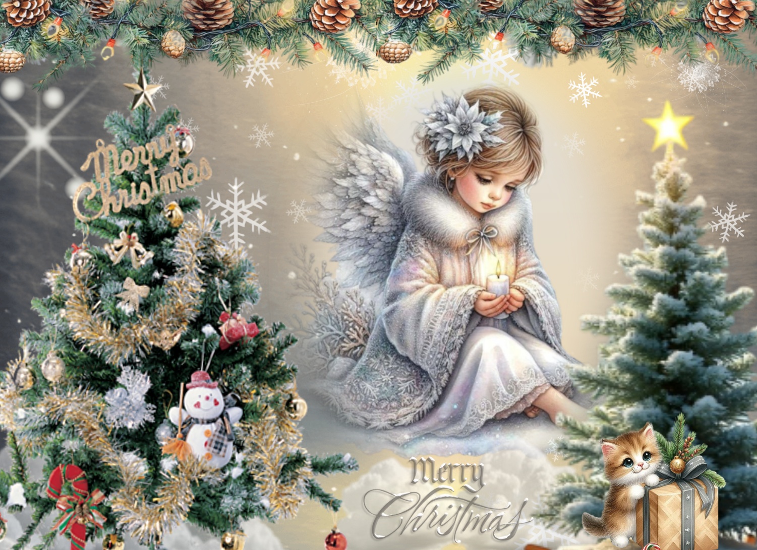 Emily50's Christmas Frame - Advent Christmas Winter - Advent Christmas ...