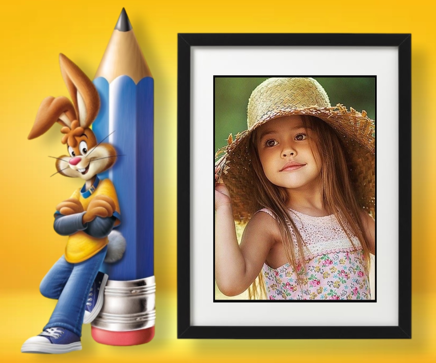 Nette's Kid Photo Frames🏄‍♀️🏂 - 2016 February - 2016 March - Cartoon ...