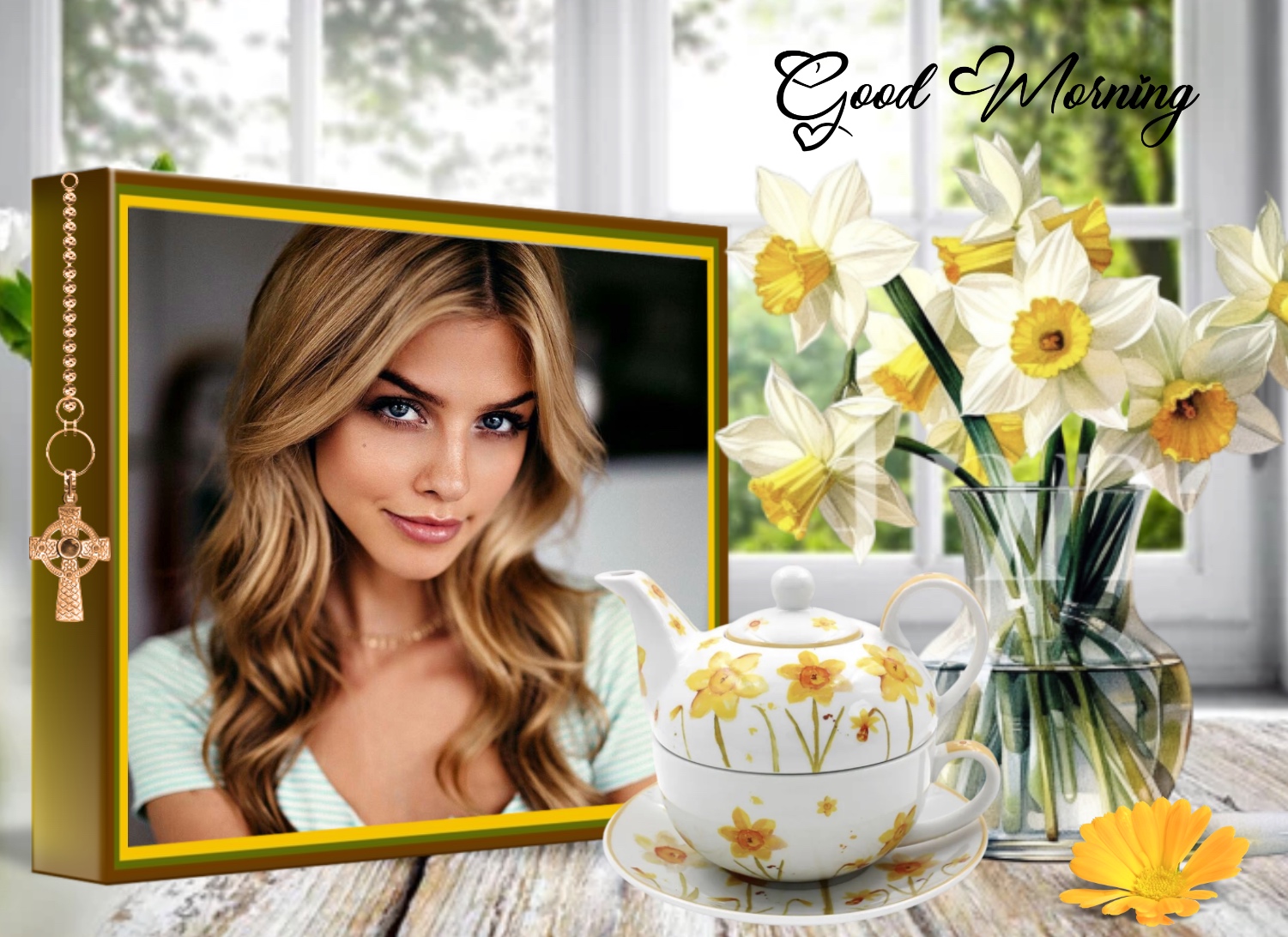 Nette's Good Morning,GoodDay Frame - Good MorningCoffeeNette - Good ...
