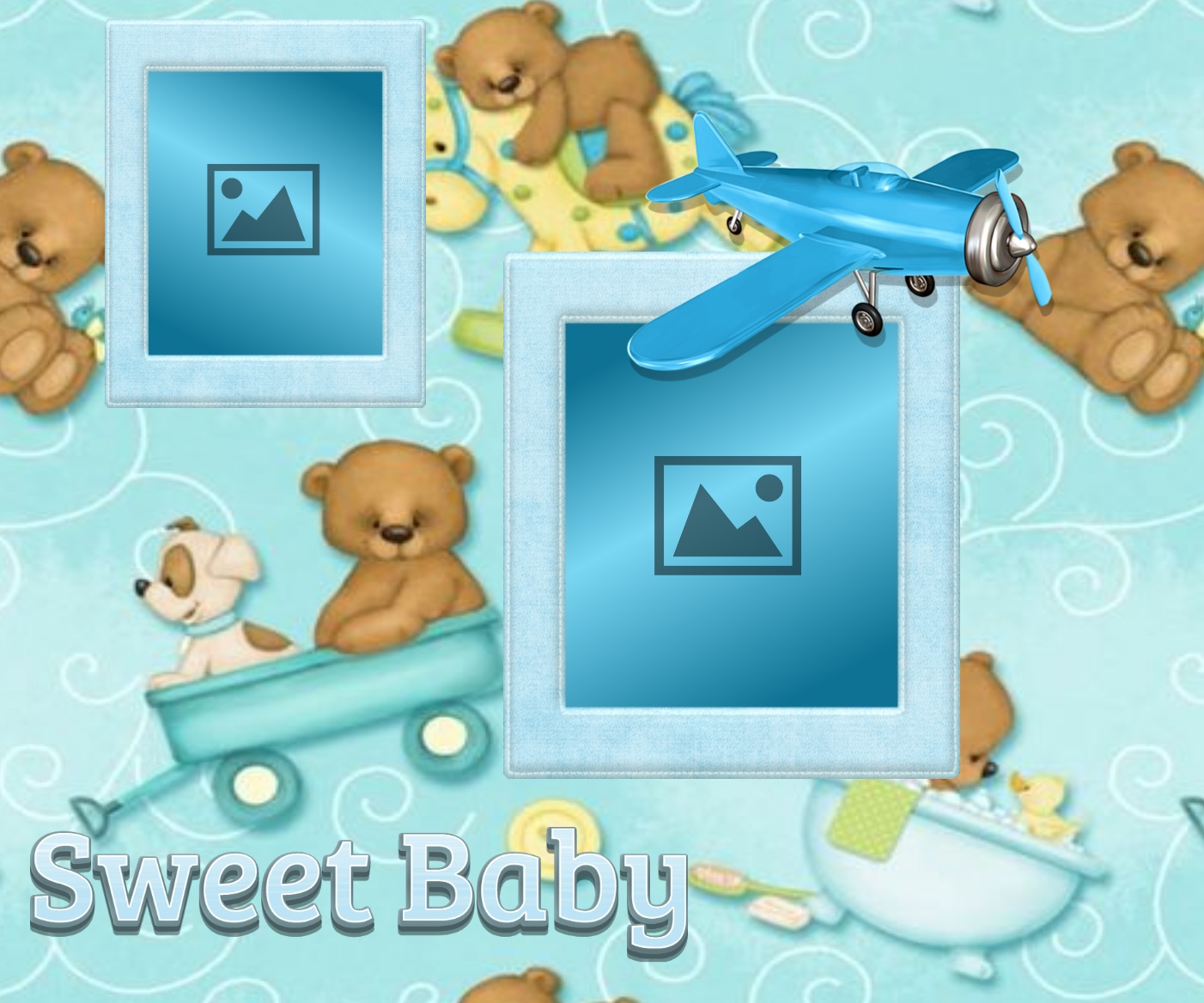 It'sMichelle's Kids Playing and Laughing Frames - Babies Infants Kids ...