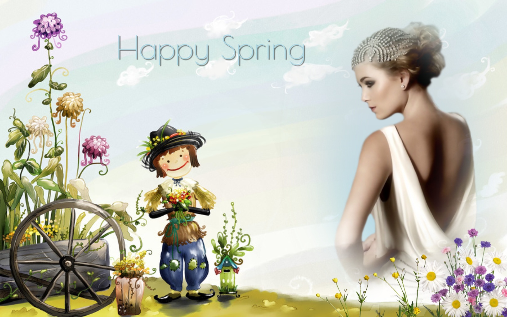 Emily50's Spring Frame - SpringnatureabstractflowerslovebeautifulportraitcolorfulGood ...