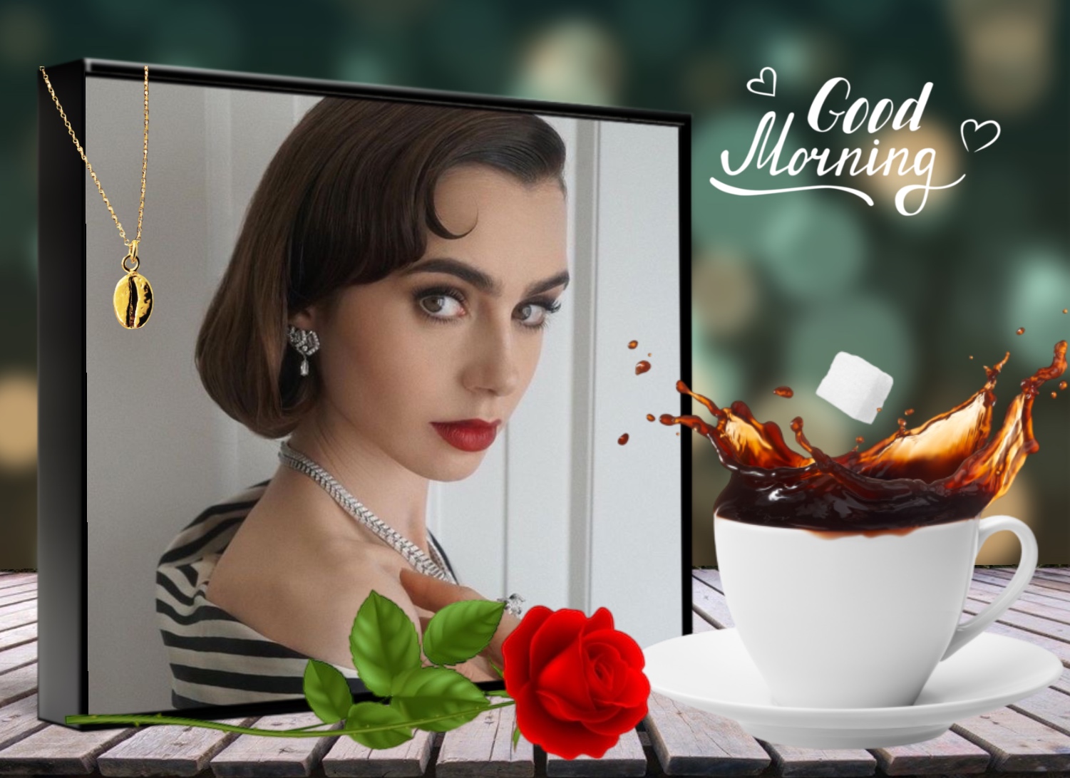 Nette's Good Morning,GoodDay Frame - Good MorningCoffeeNette - Good ...