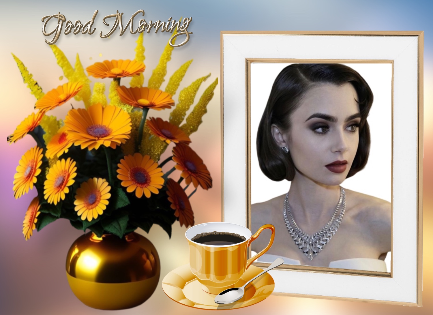 Nette's Good Morning,GoodDay Frame - Good MorningCoffeeNette - Good ...