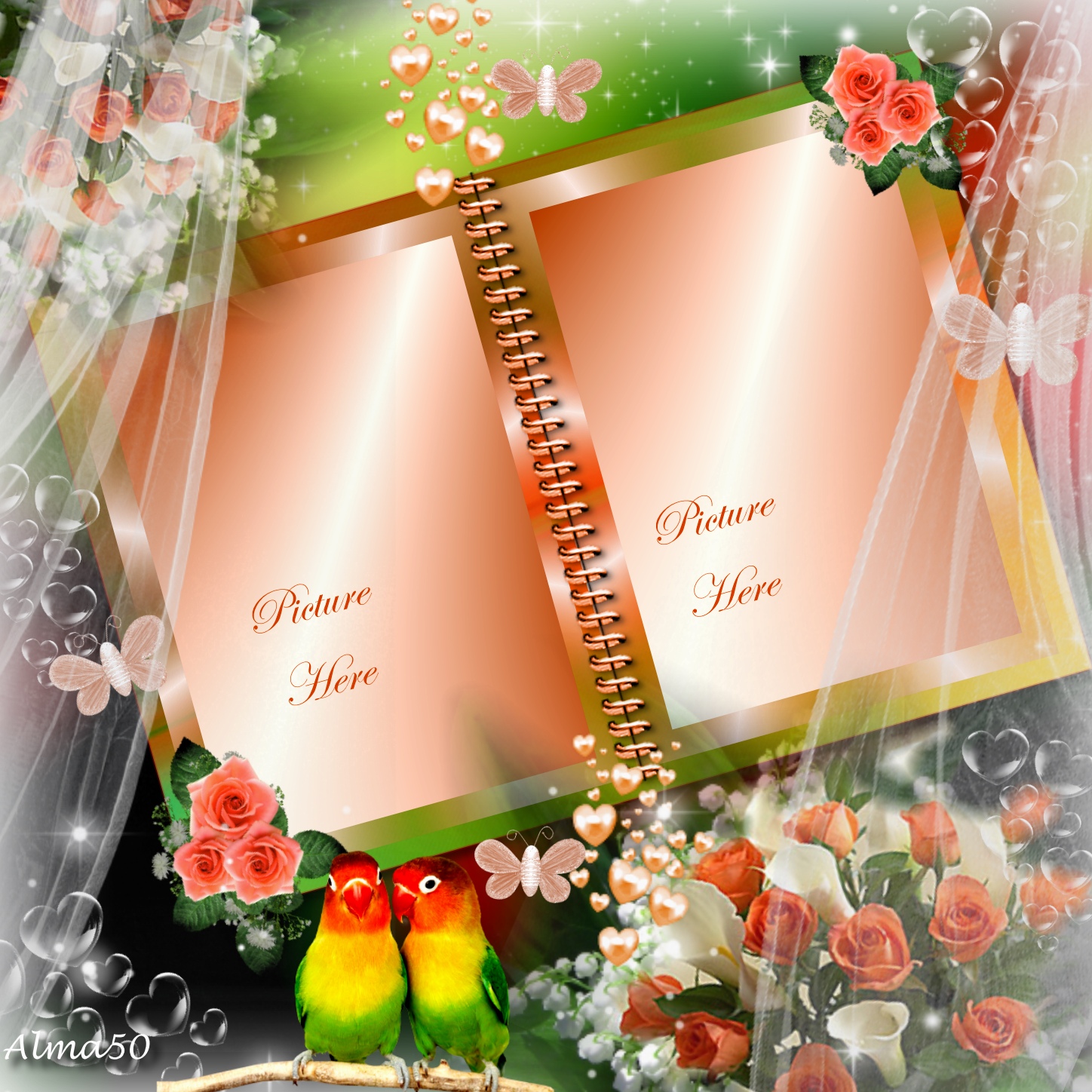 alma50's I Love You Frames - 2013 August - Book Of Love Alma50 i Love ...