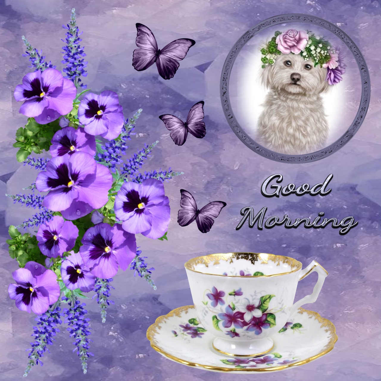 Mmhartley2's Everything Stream - Good Morning Coffee Purple Butterflies ...