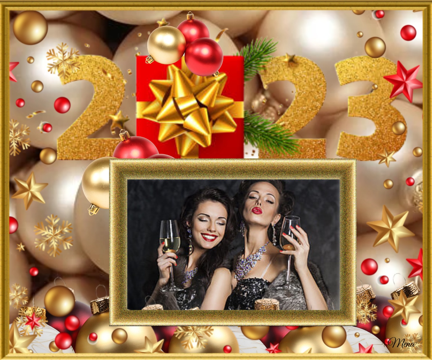 Mena's Christmas Frames / Molduras De Natal - Mena Christmas Frames New ...