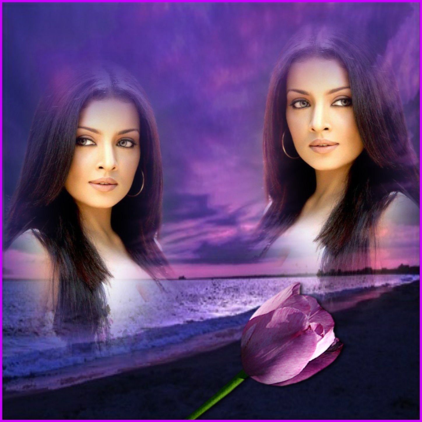 KatrinaFord's Kimi Frames - 2012 - 2012 - Two In One Purple Sunset Ty ...